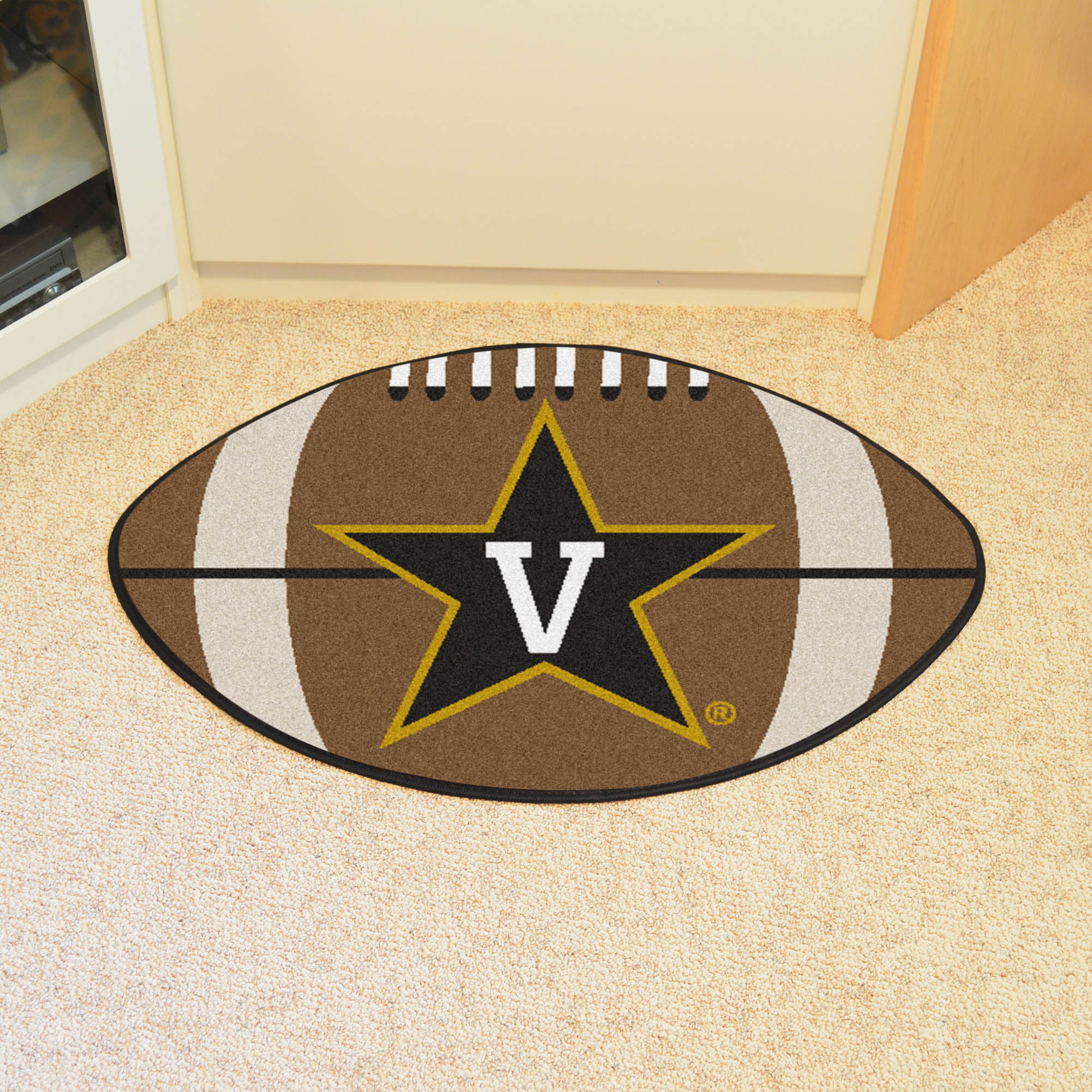 Football Mat - Commodores Vanderbilt University 20.5"x32.5" - Walmart.com