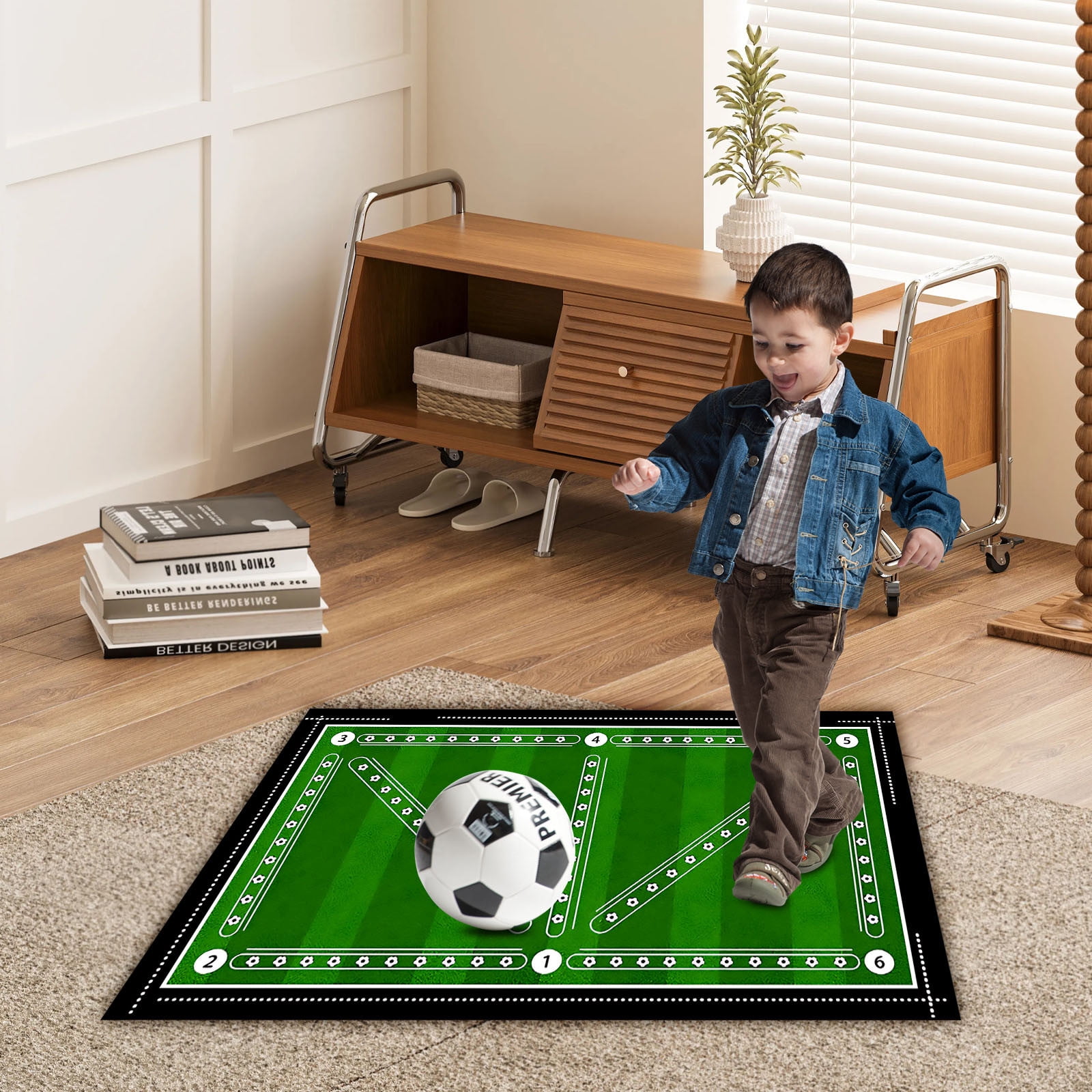 Football Mat Football Mat Training Ball Control Football Training ...