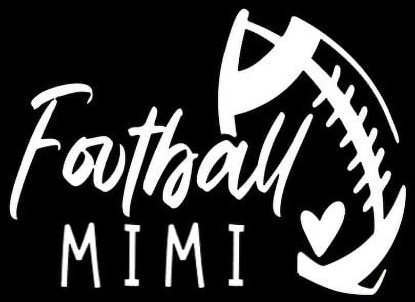 Football Mimi - Car Window - Premium Vinyl Decal/Sticker - Walmart.com