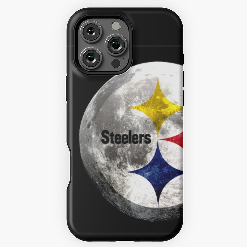 Football Moon Logo Graphic Art iPhone Case 17 16 15 14 13 12 11 Pro Max ...