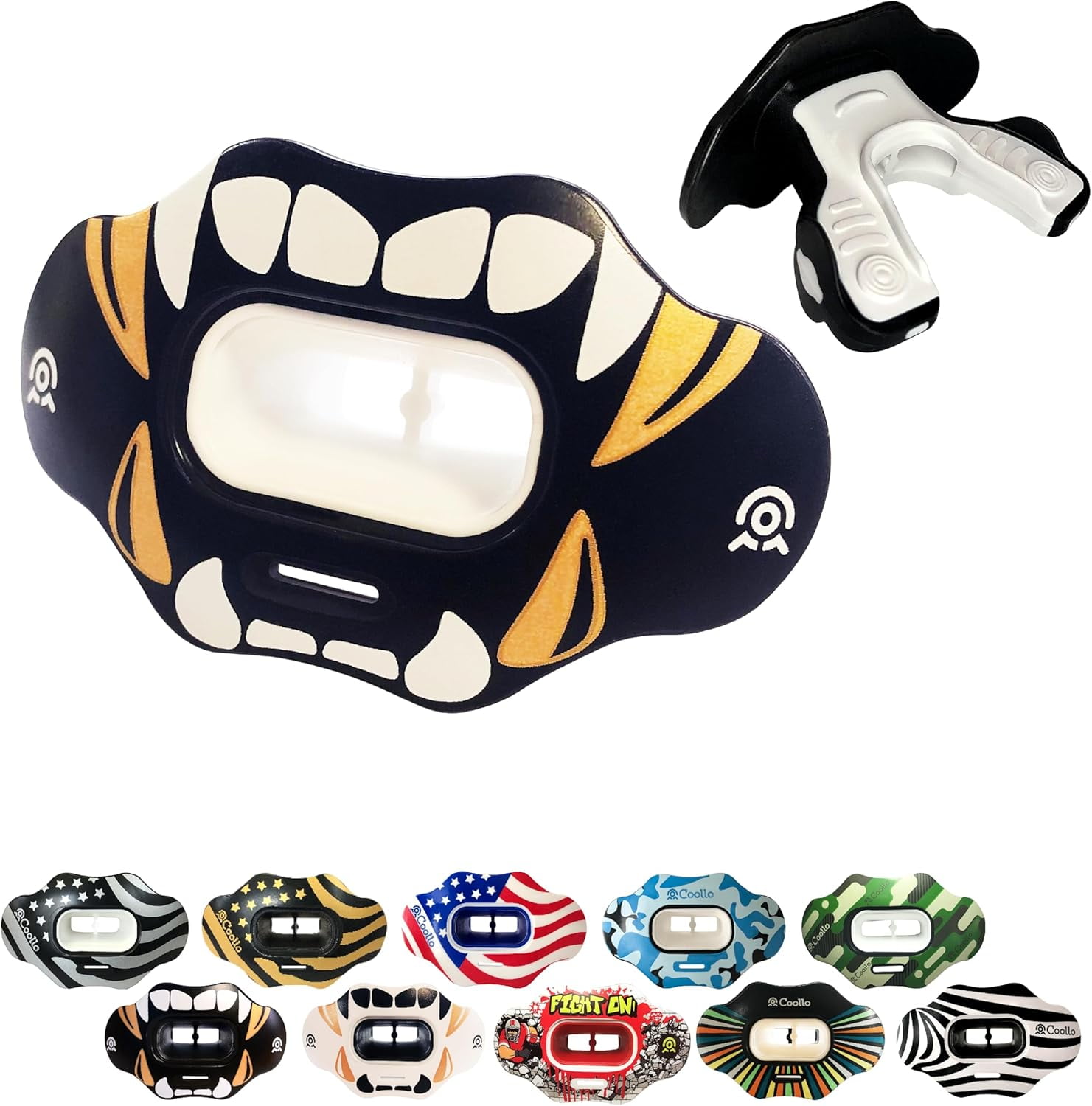 Football Mouth Guard Lip Guard MAXX/Might Football and High Impact ...