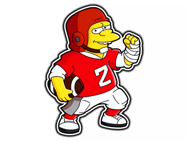 Football Nelson Waterproof Sticker Phone Decal Water Bottle Stickers ...