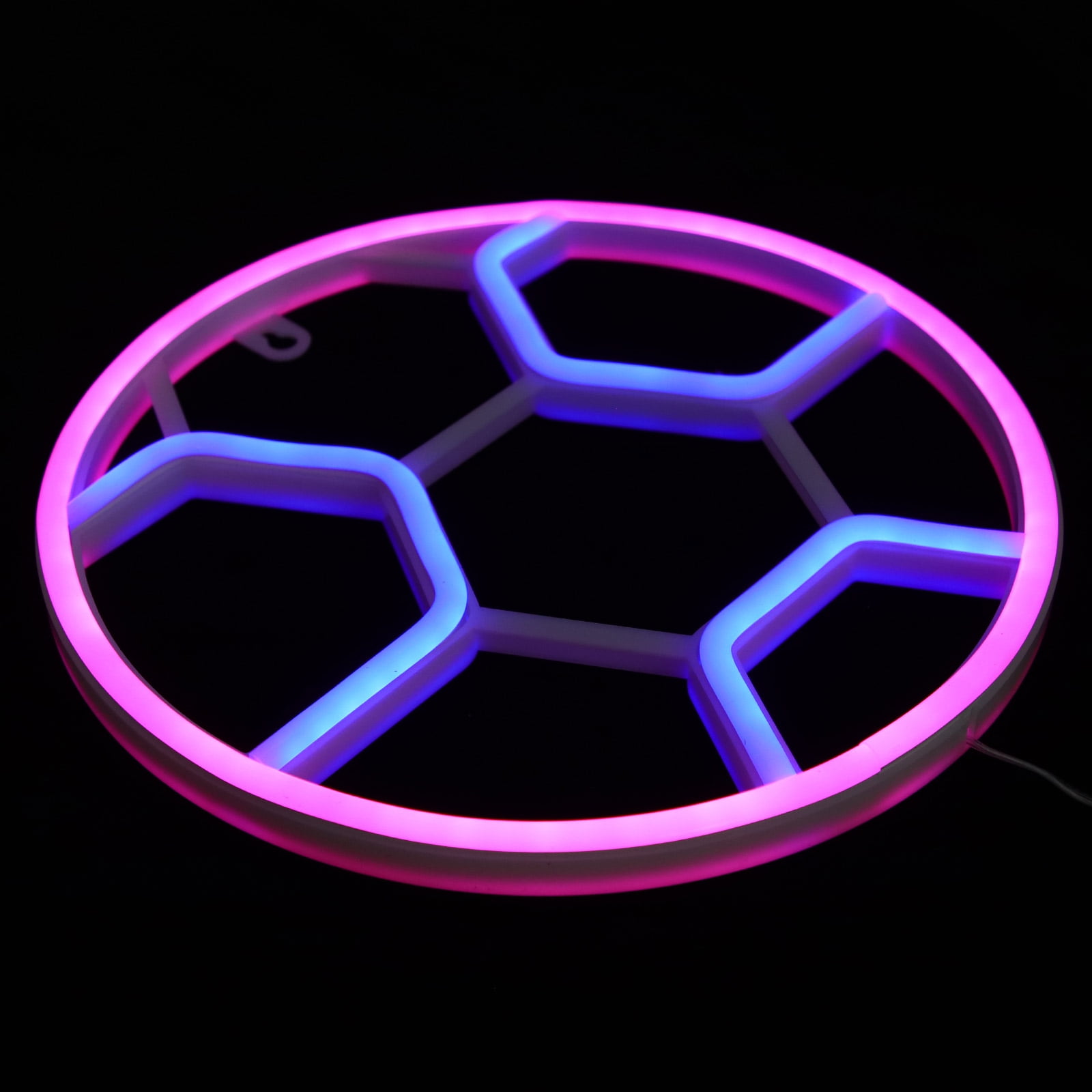 Football Neon Light Sign Soccer Home Wall Decor Sports Birthday Party ...