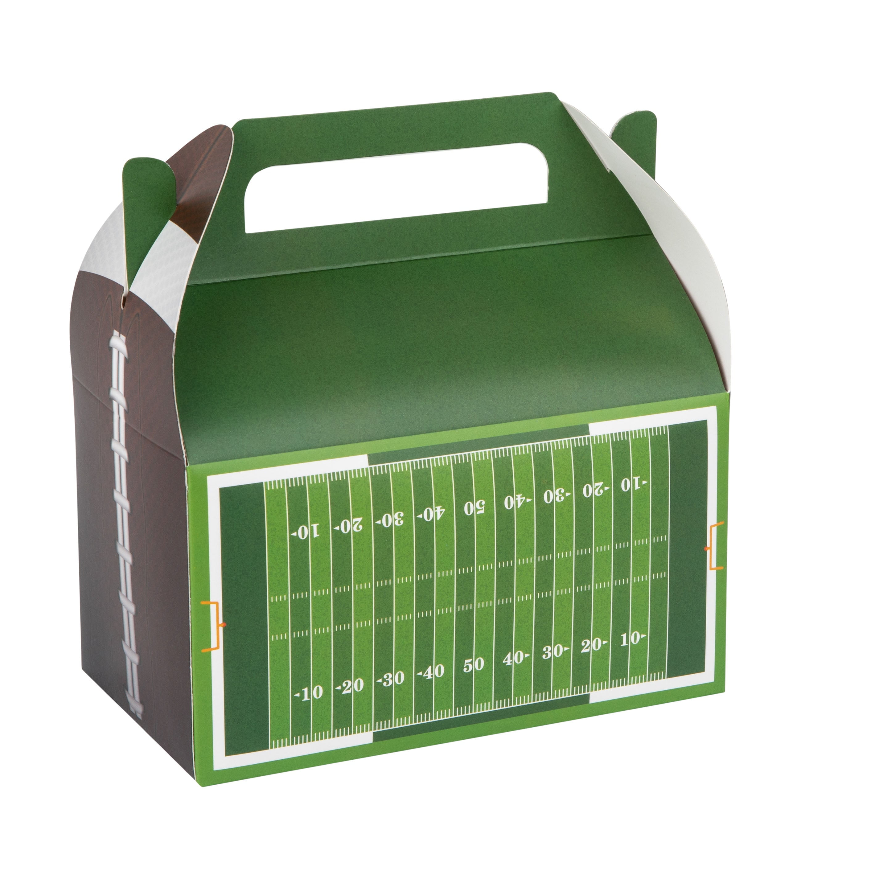 Football Paper Treat Box – Super Bowl Birthday, Baby Shower and Holiday ...
