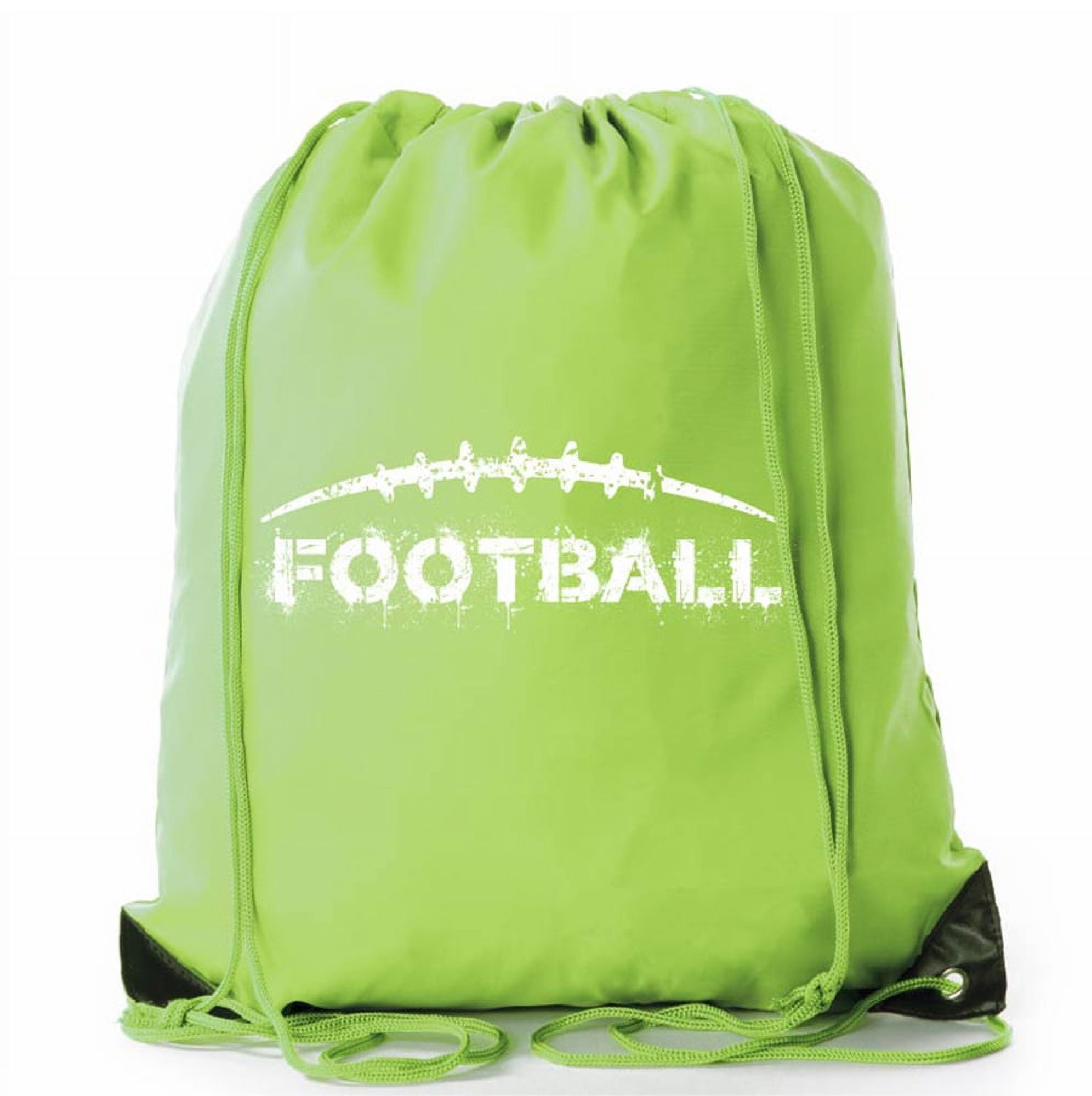 Football Party Bags | Football Drawstring Cinch Backpacks for Team ...