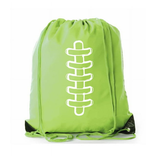 Football Party Bags | Football Drawstring Cinch Backpacks for Team ...