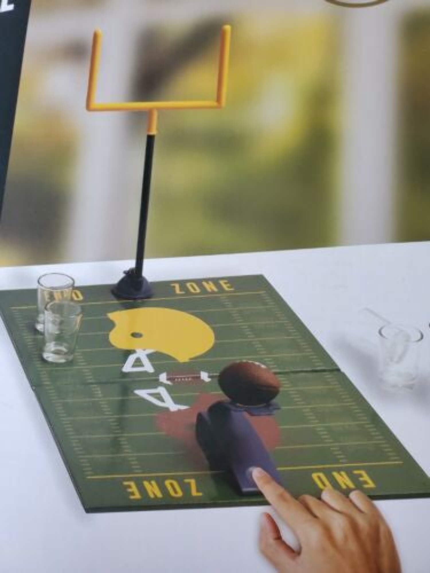 Wembley Tabletop Football Field Goal Drinking Game - Walmart.com