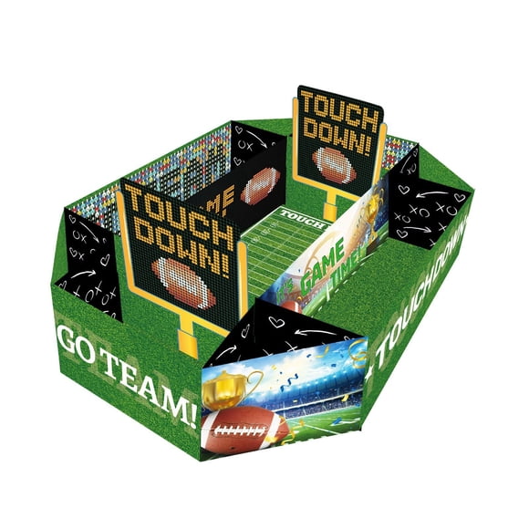Football Serving Platters and Trays for Parties and Gatherings
