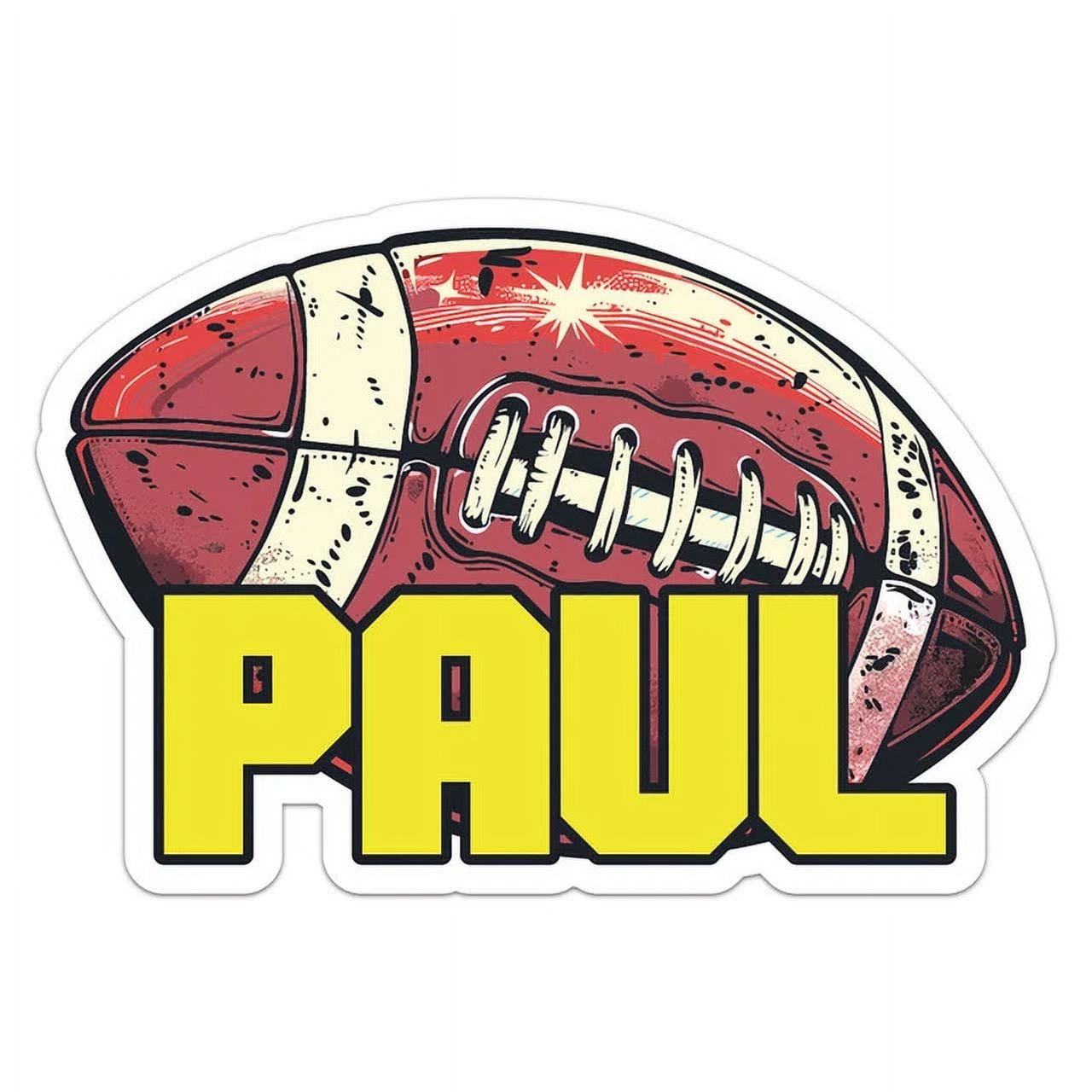 Football Paul Sticker Phone Decal Water Bottle Stickers Car Decals ...