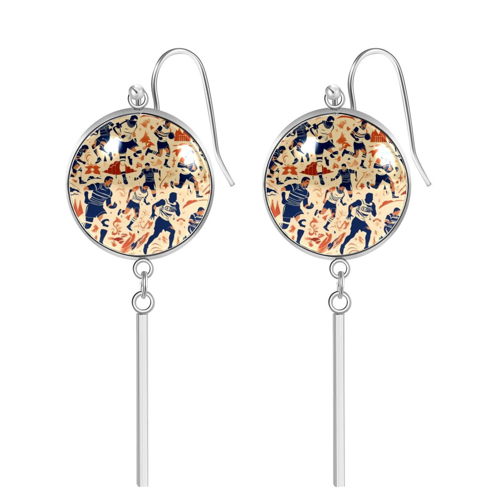 Football Personalized Style: Dazzling Earrings and Pendants for Every ... Football Personalized Style: Dazzling Earrings and Pendants for Every ...