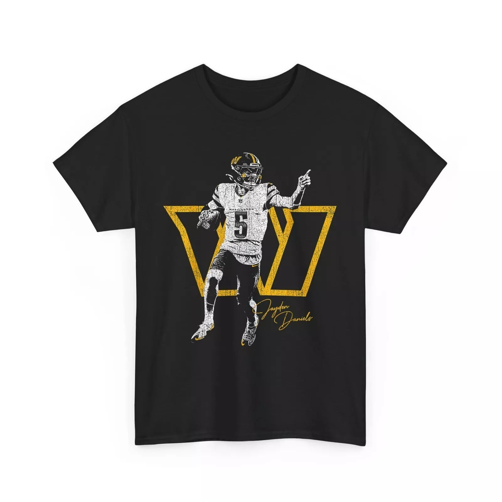 Football Player-Inspired Shirt with Bold College Team Theme Graphic, S ...