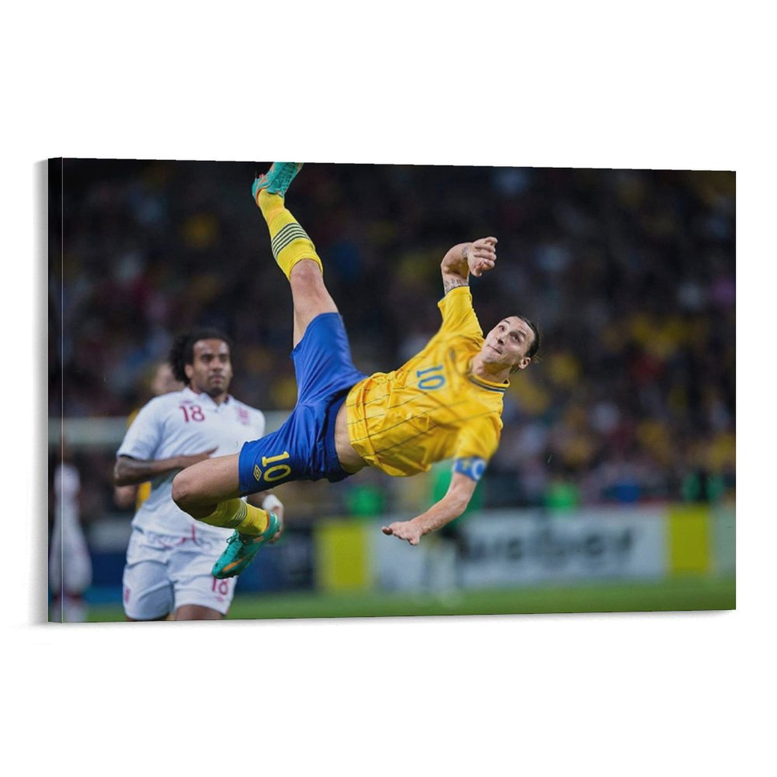 Football Player Zlatan Ibrahimovic Poster Artworks Picture Print Poster ...