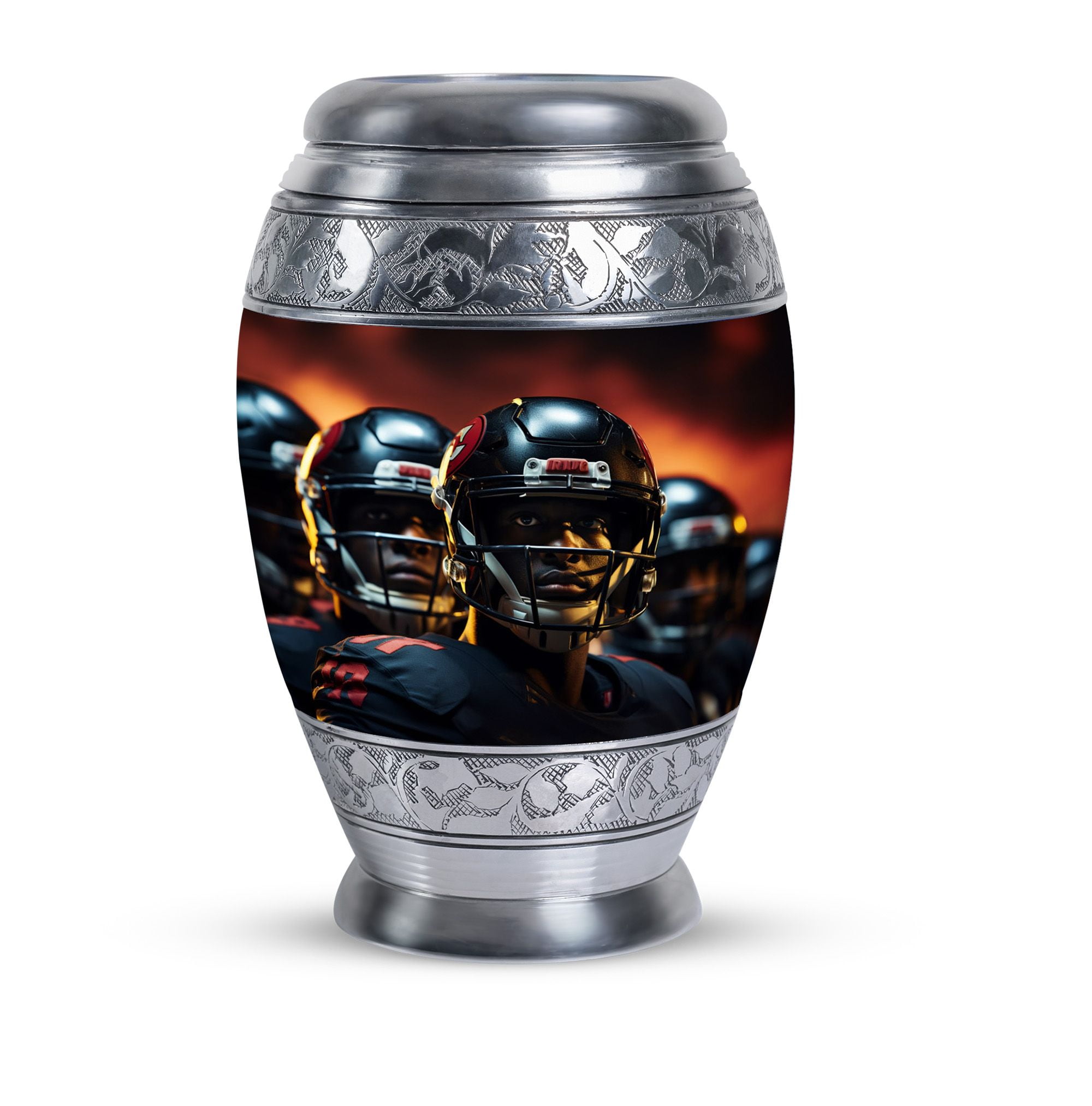 Football Players Urn For Ashes Adult Male, Little Urns For Ashes ...
