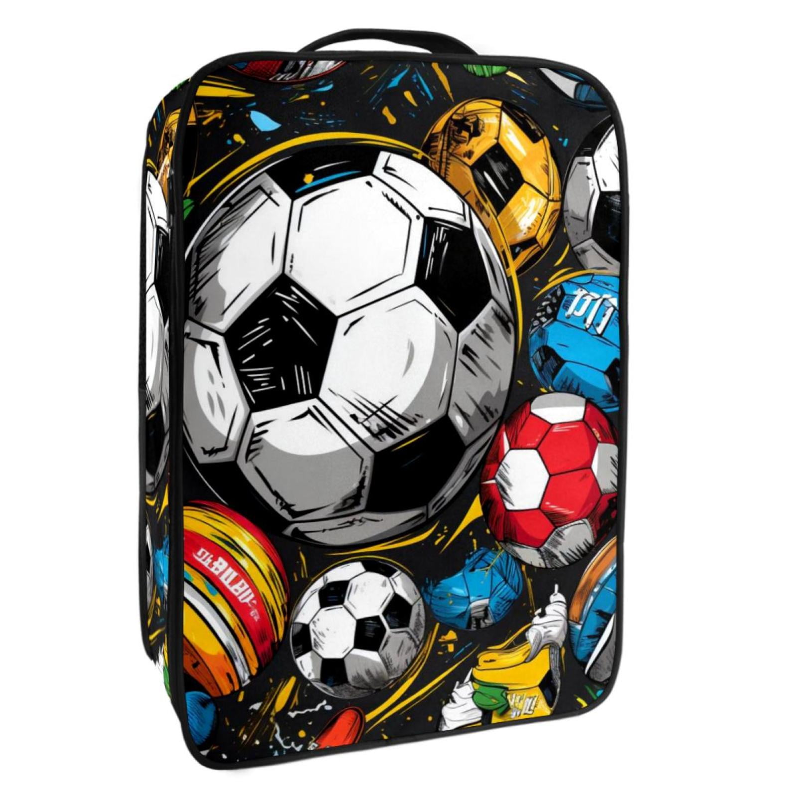 Football Premium Polyester Shoe Rack Organizer with 23x31cm/9x12in Size ...