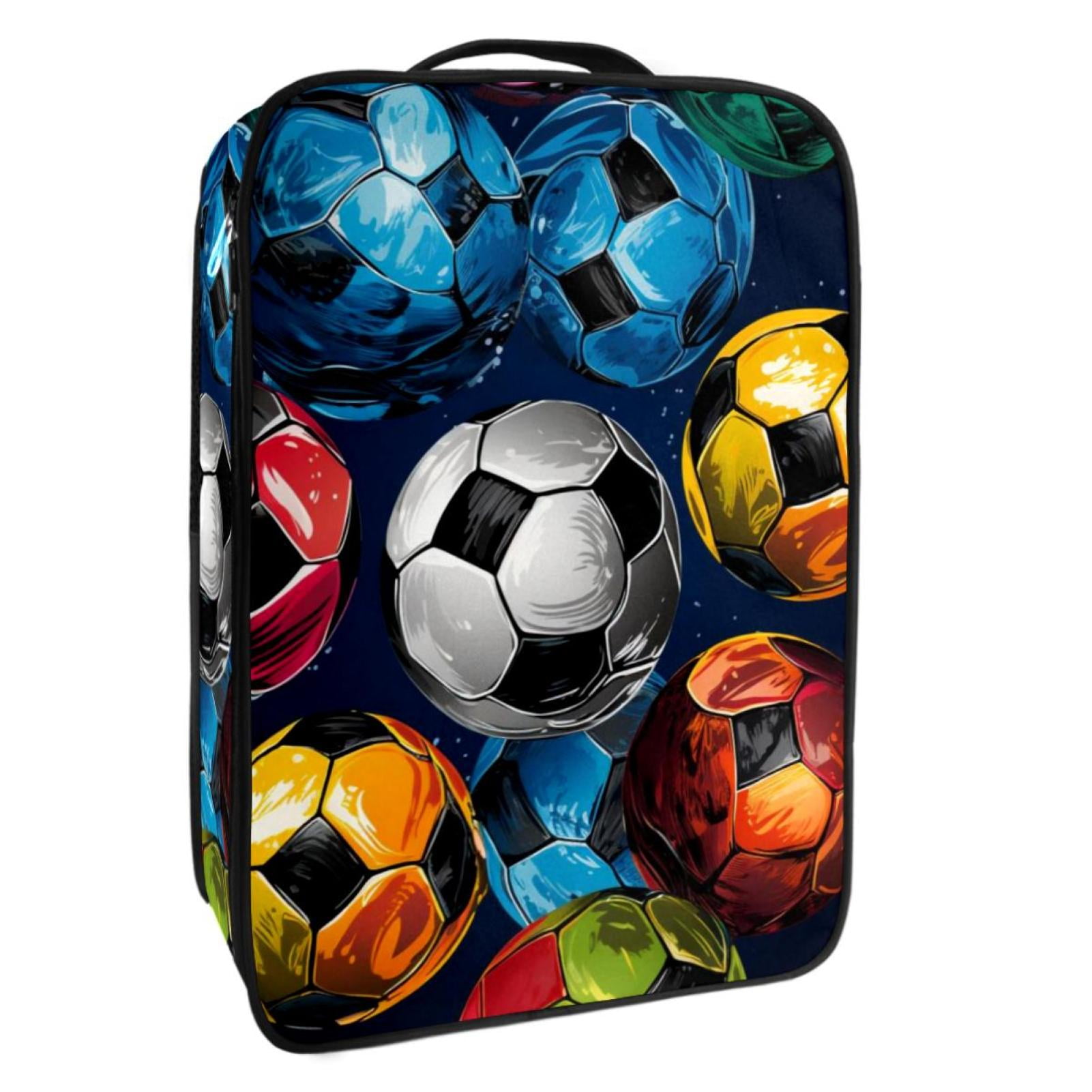 Football Premium Polyester Shoe Rack Organizer with 23x31cm/9x12in Size ...