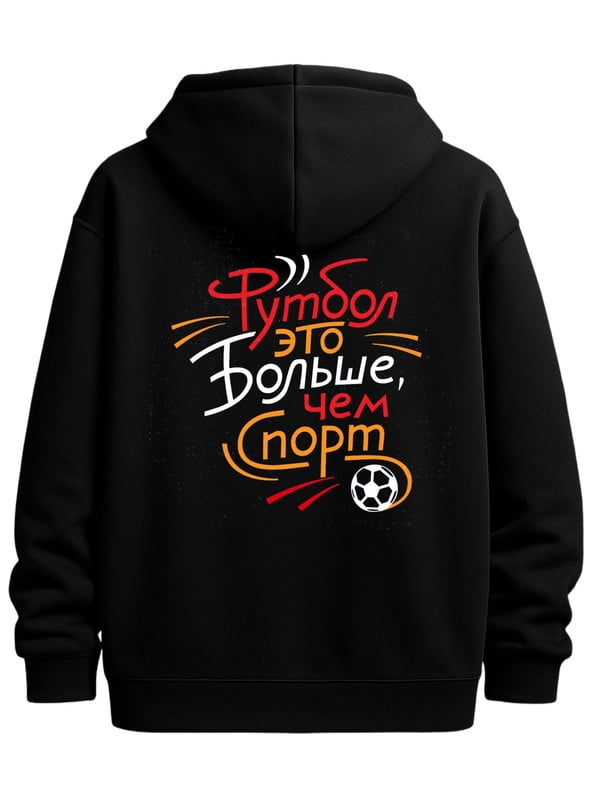Football Pride graphic hoodies men hooded sweatshirt black Casual ...