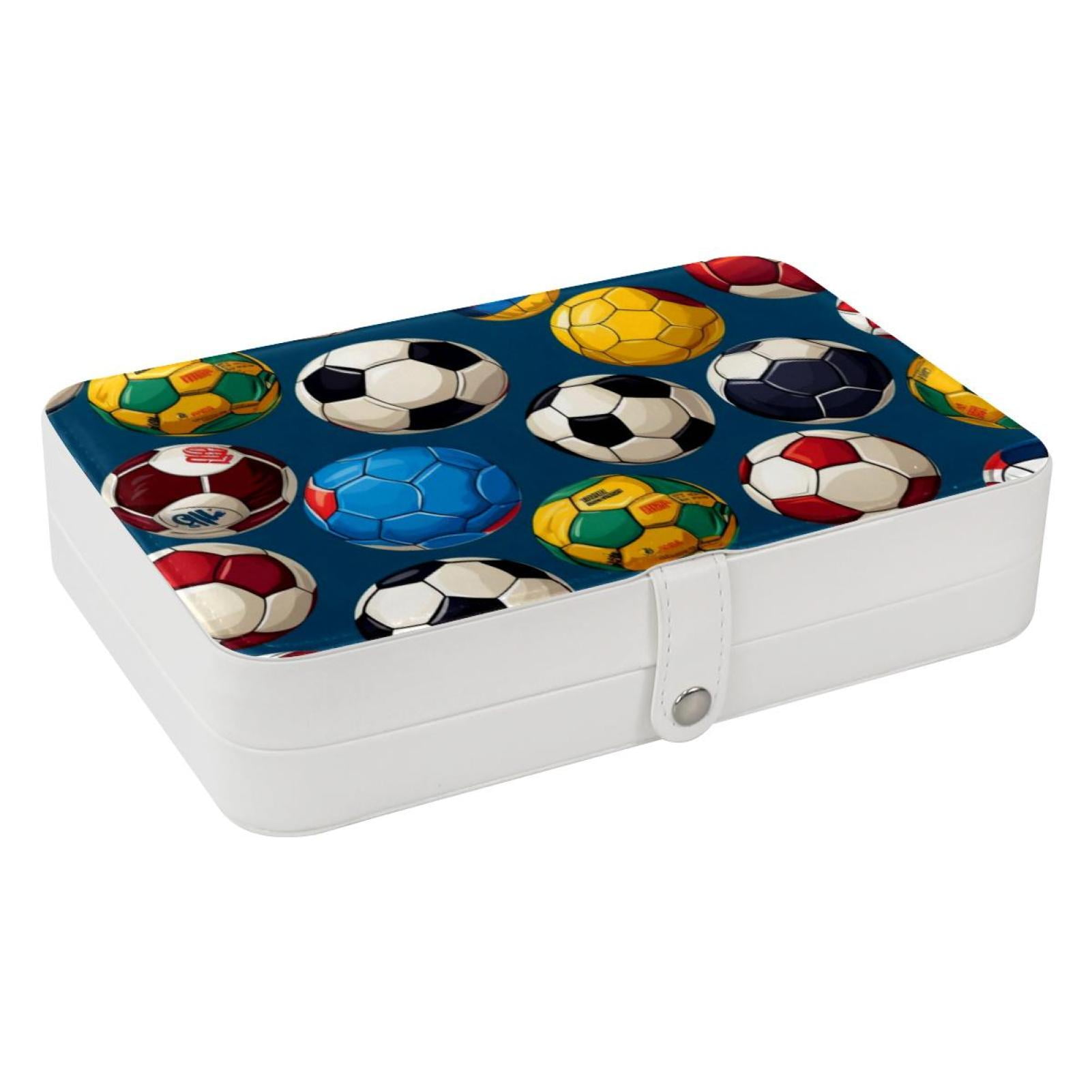 Football Pu Leather Travel Organizer with Removable Compartment ...