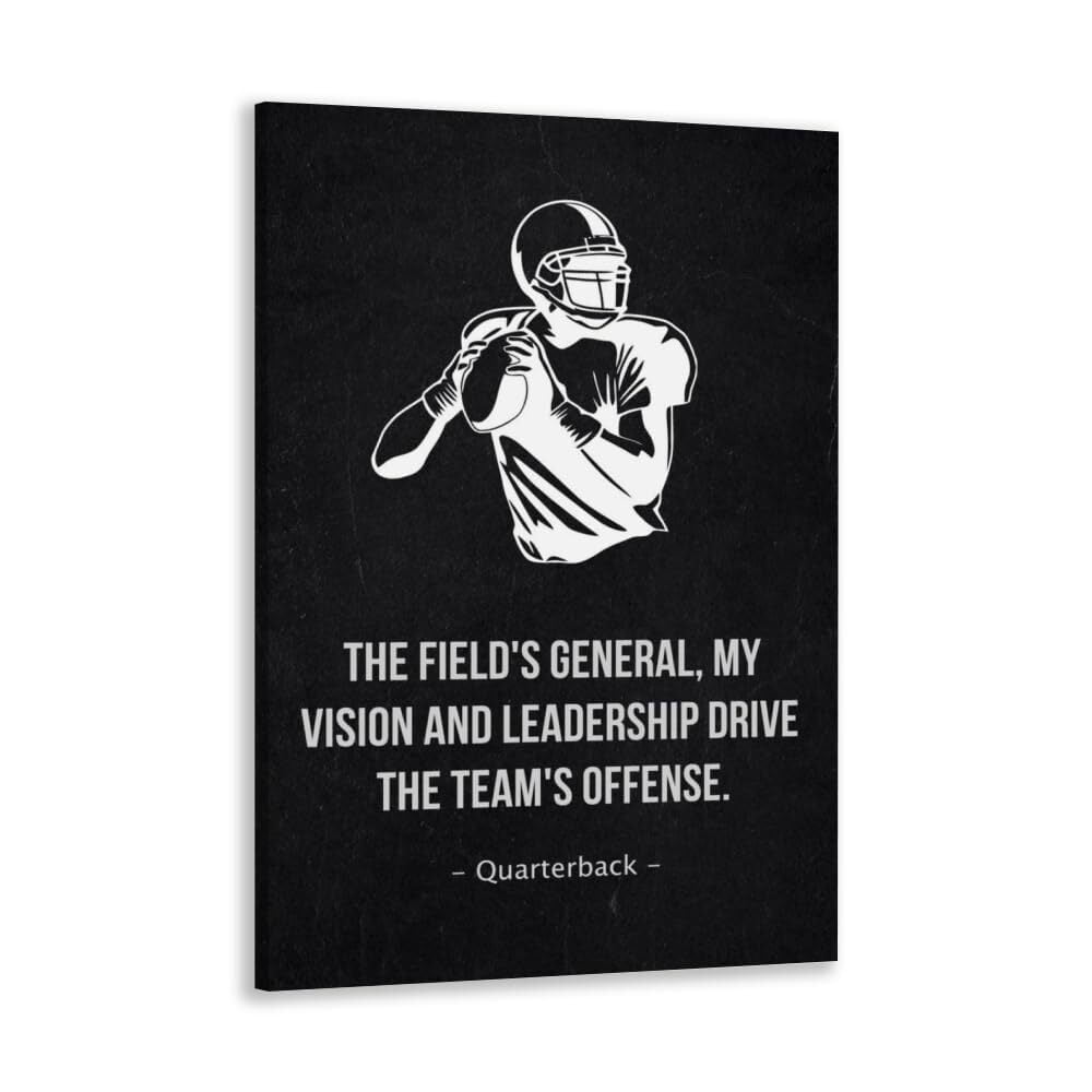 Football Quotes Motivation Poster Inspirational Phrases (5) Wall Art ...