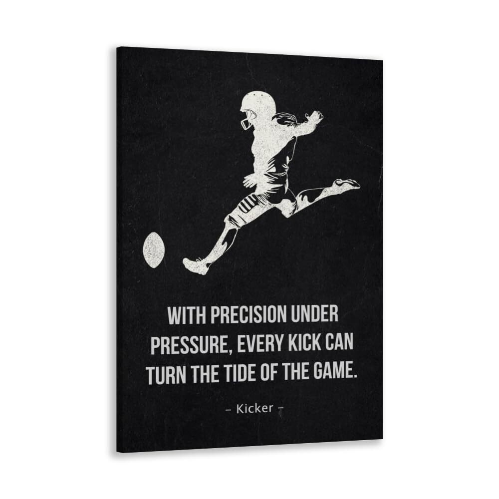 Football Quotes Motivation Poster Inspirational Phrases (9) Wall Art ...