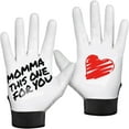 Football Receiver Gloves [1 Pair] - No Slip, Crazy Sticky Silicone Grip ...