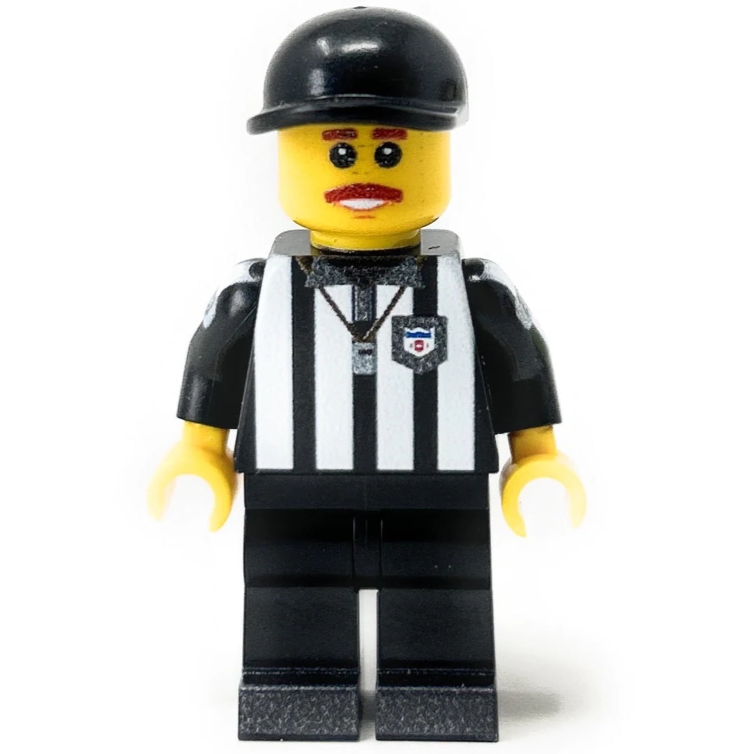 Football Referee Custom Minifig made with LEGO parts - B3 Customs ...