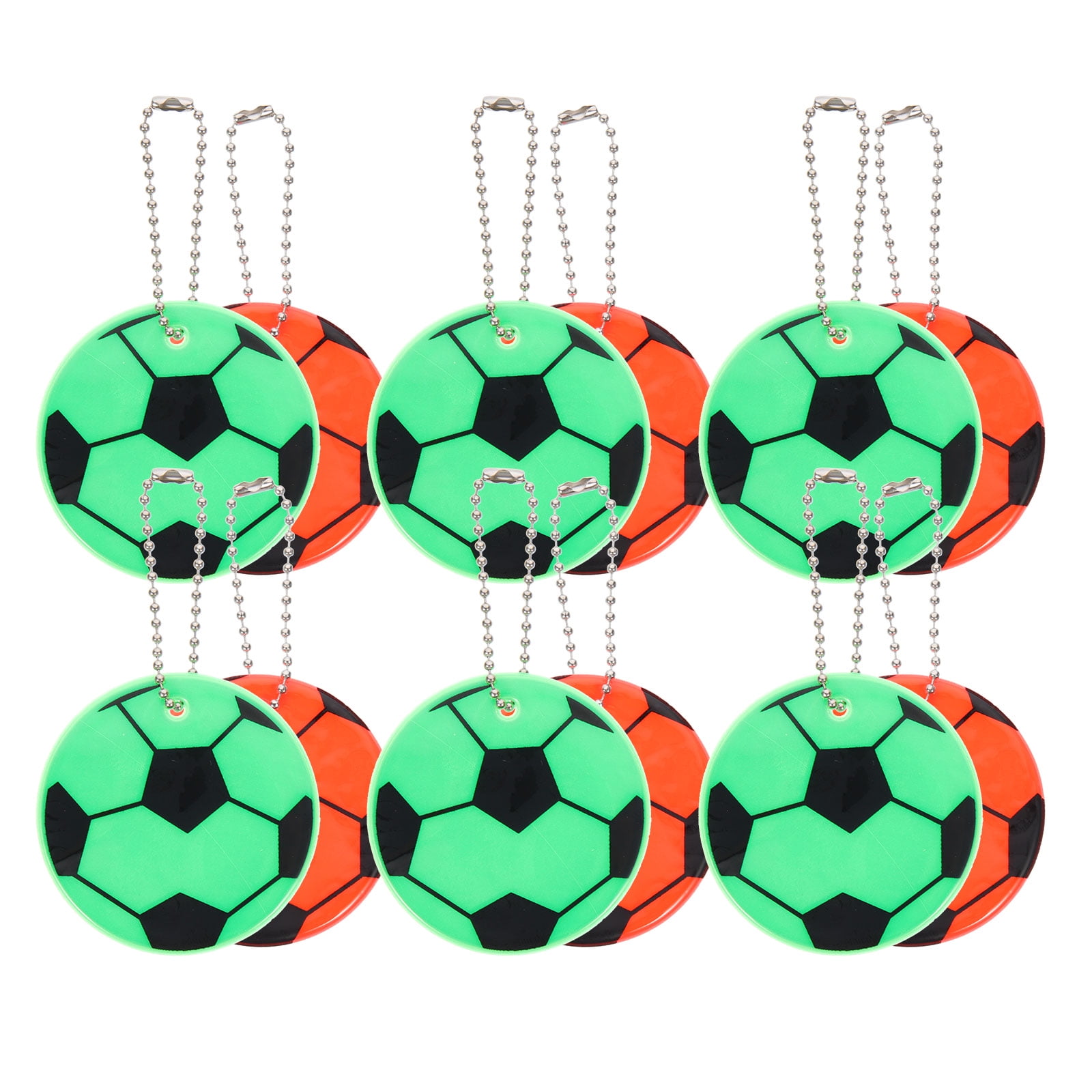 Football Reflective Pendant Soccer Hanging Decor Ornament Pvc Running ...