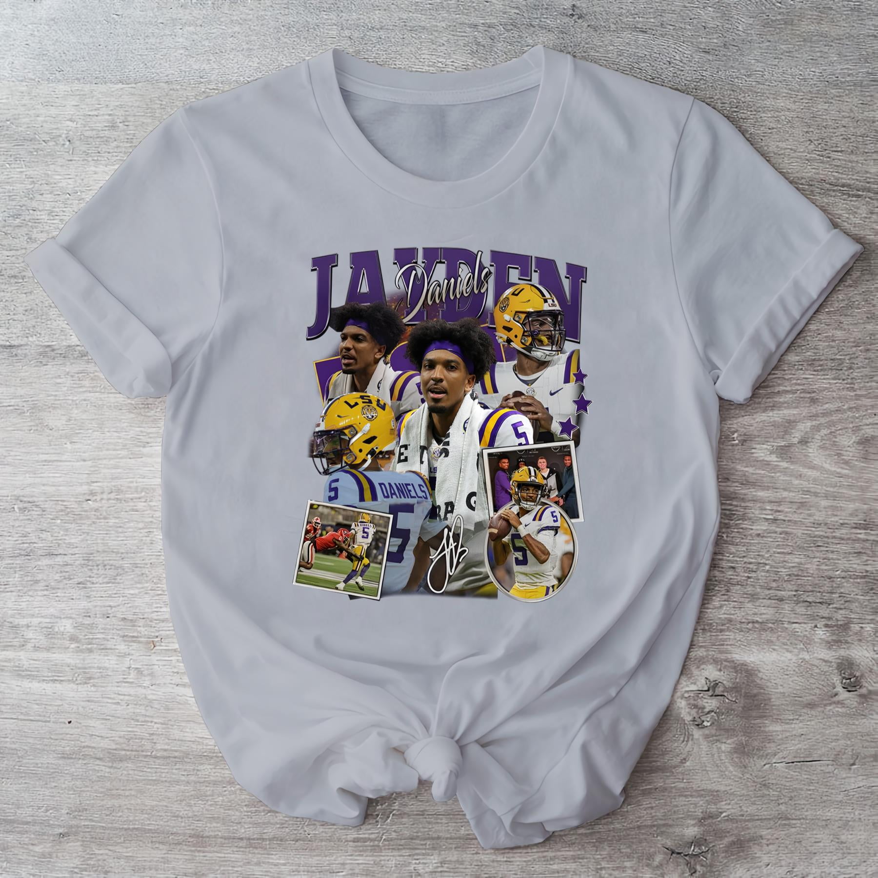 Football Rising Star Tribute Shirt, Retro Quarterback Inspired Graphic ...