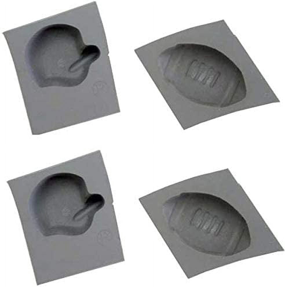 Football Rubber Molds, 4/pk - Walmart.com