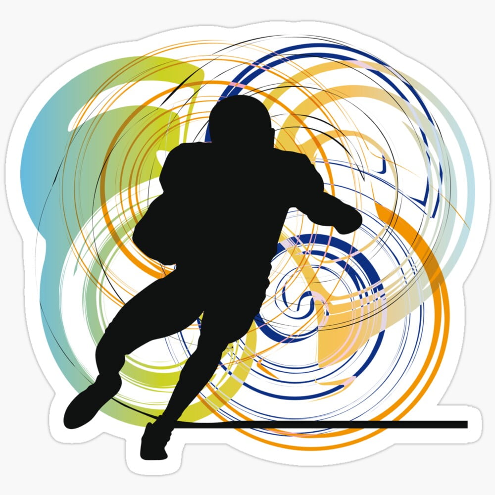 Football Rush Sticker Baseball Sticker, Football Sticker, Basketball ...