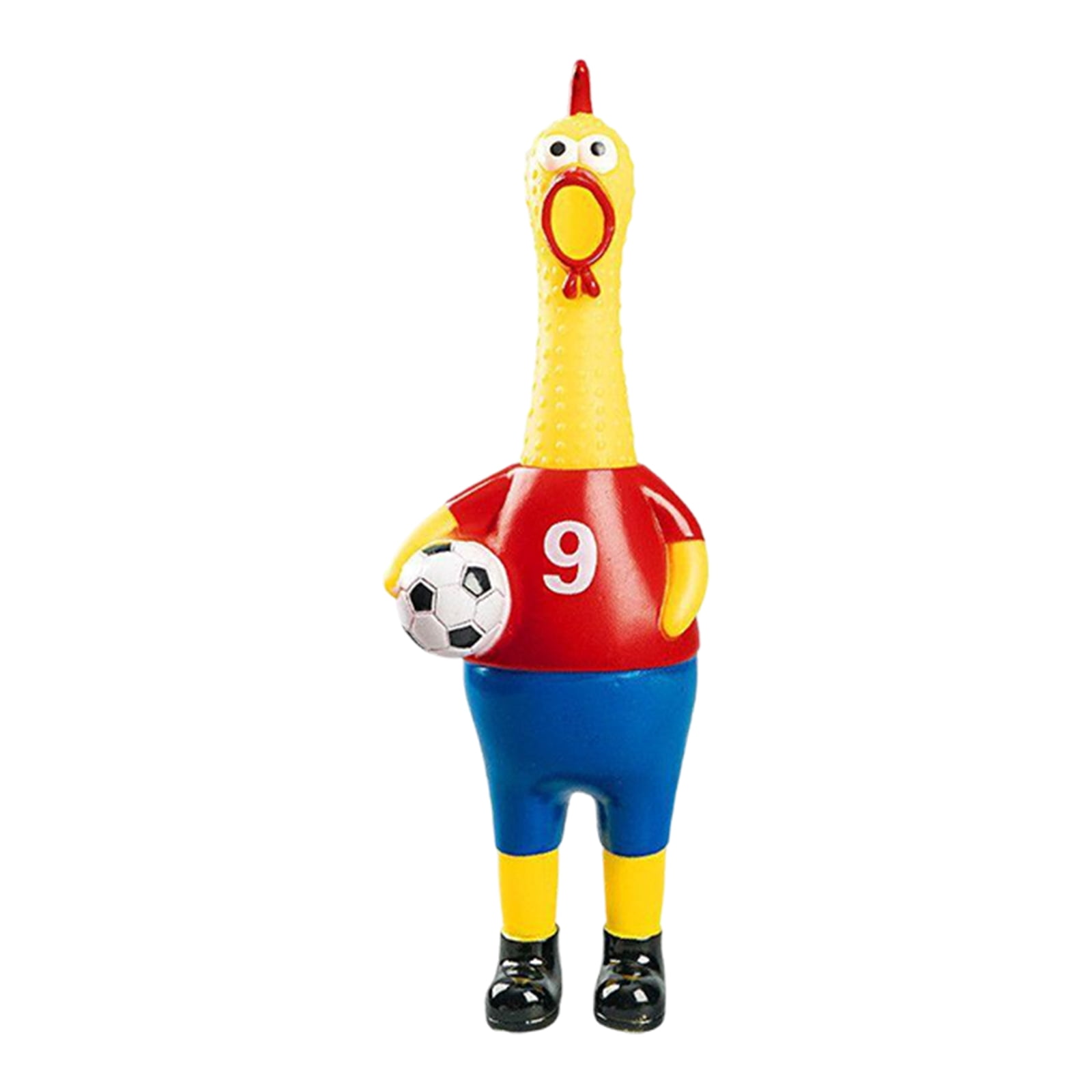 Football Screaming Chicken Toys,Yellow Rubber Squaking Chicken Toy ...