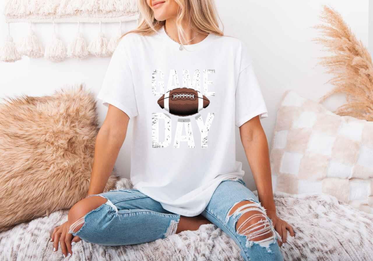 Football Season, Funny Team Sports Quote, Game Day Fan Humor Top Unisex ...