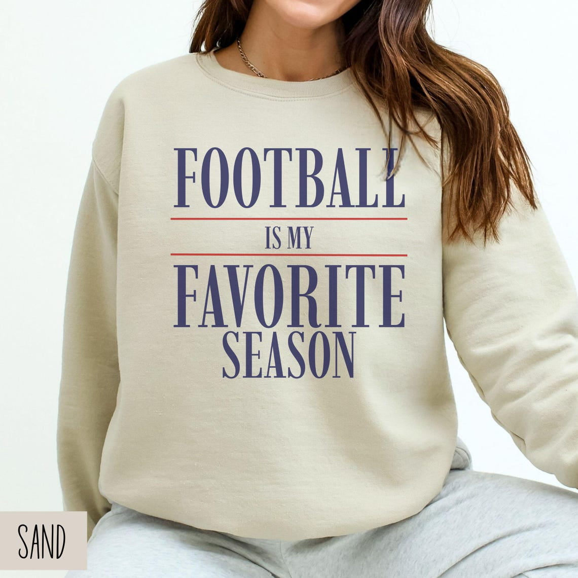Football Season Sweatshirt, Football Mom Sweater, Football Game Day ...