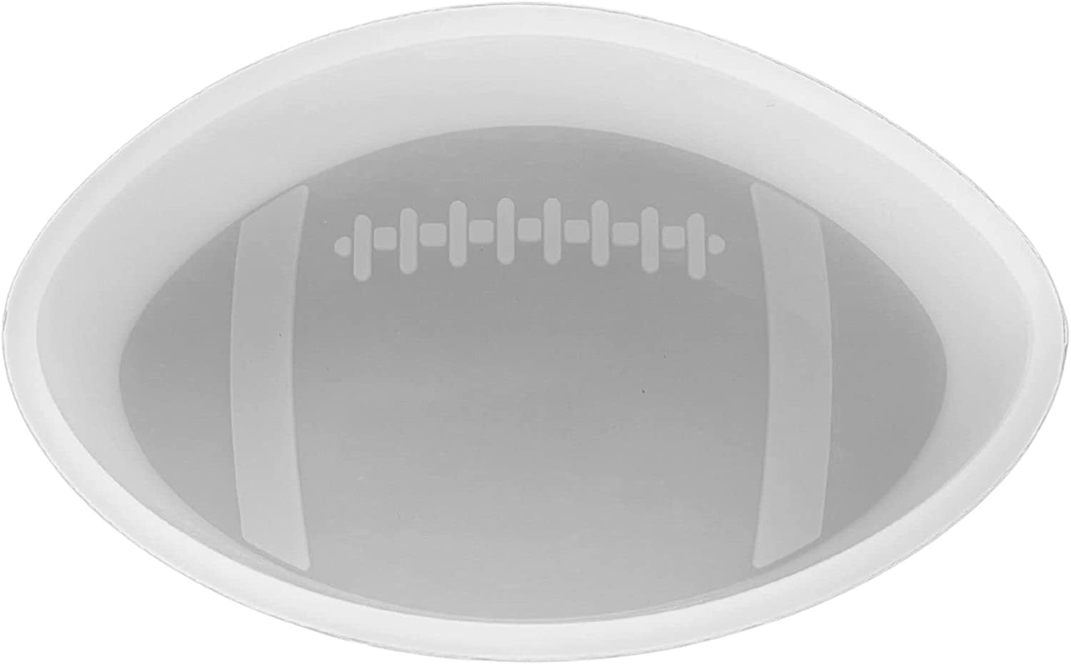 Football Silicone Freshie Mold Size 3.5" Wide x 2" Long x 1" Deep ...