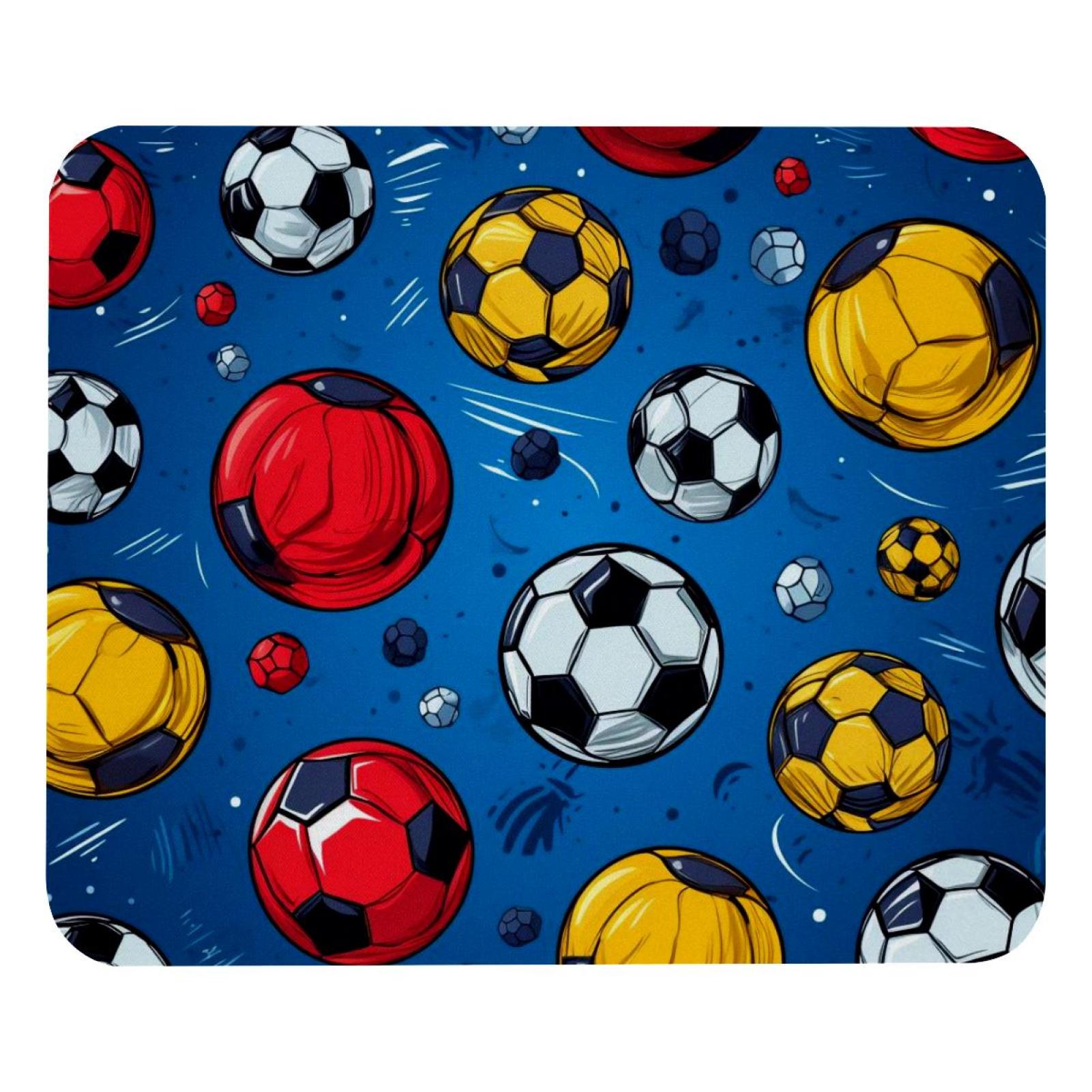 Football Soccer Mouse Pad, Personality Design Rubber Base for Office ...