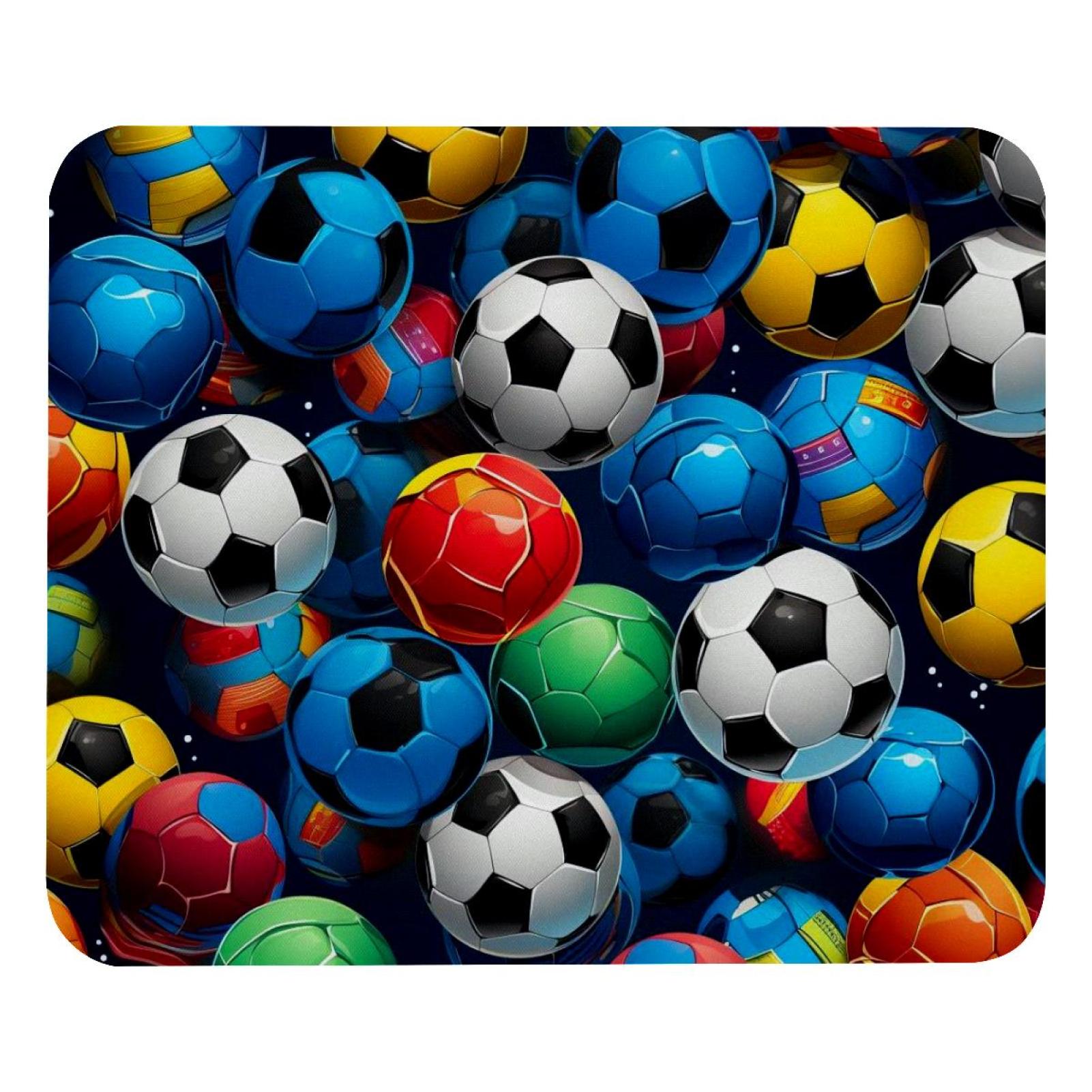 Football Soccer Mouse Pad, Personality Design Rubber Base for Office ...