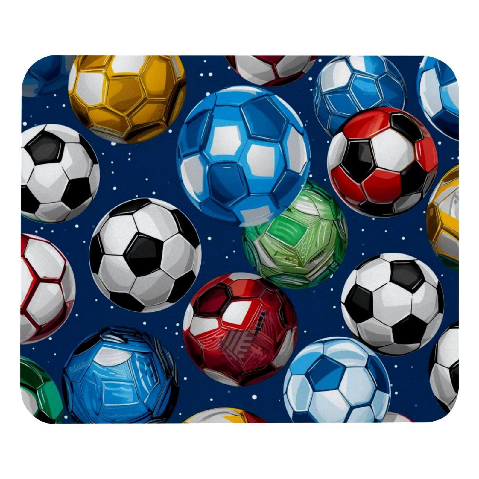 Football Soccer Mouse Pad for Wireless Mouse Home Office Desk Laptop ...