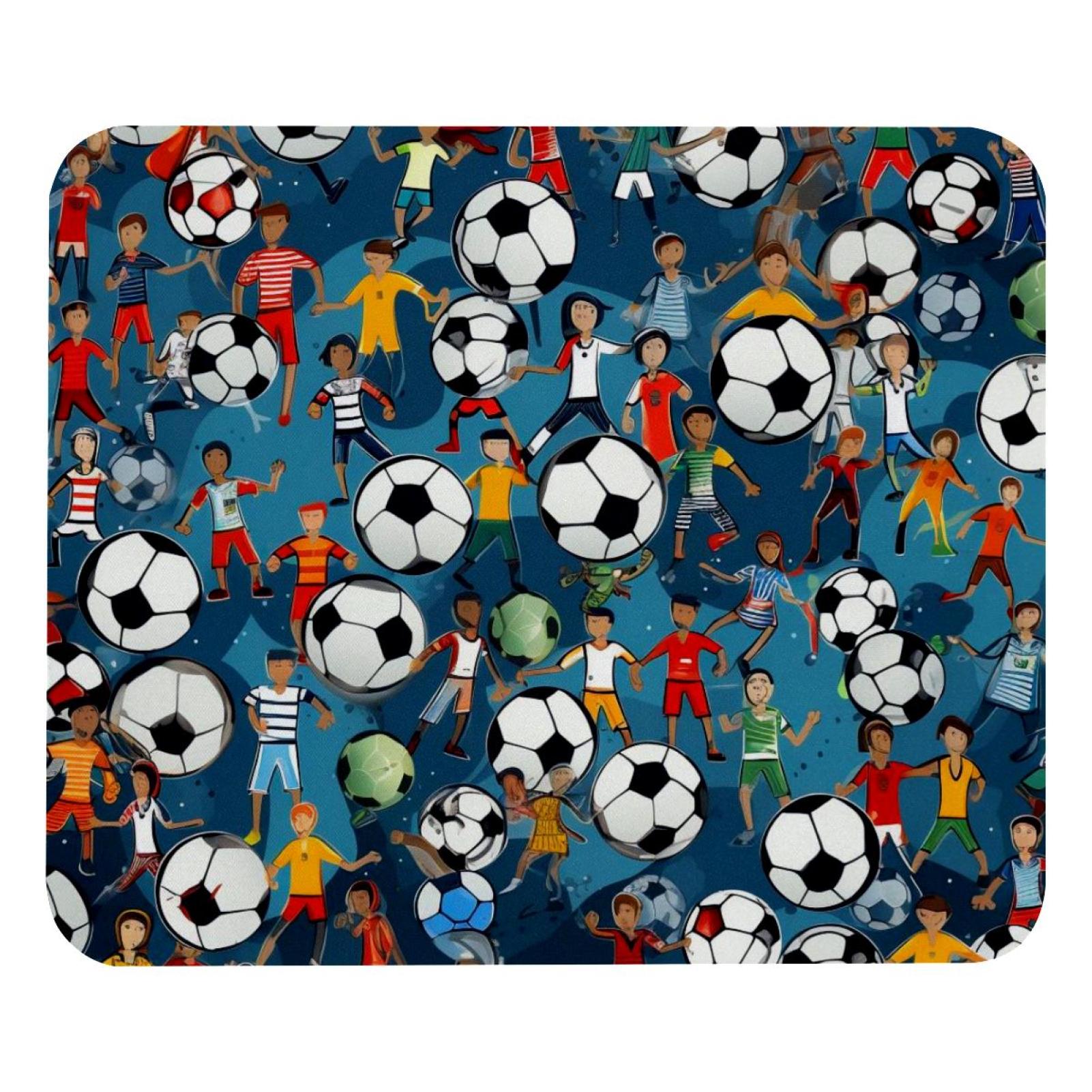 Football Soccer Mouse Pad for Wireless Mouse Home Office Desk Laptop ...
