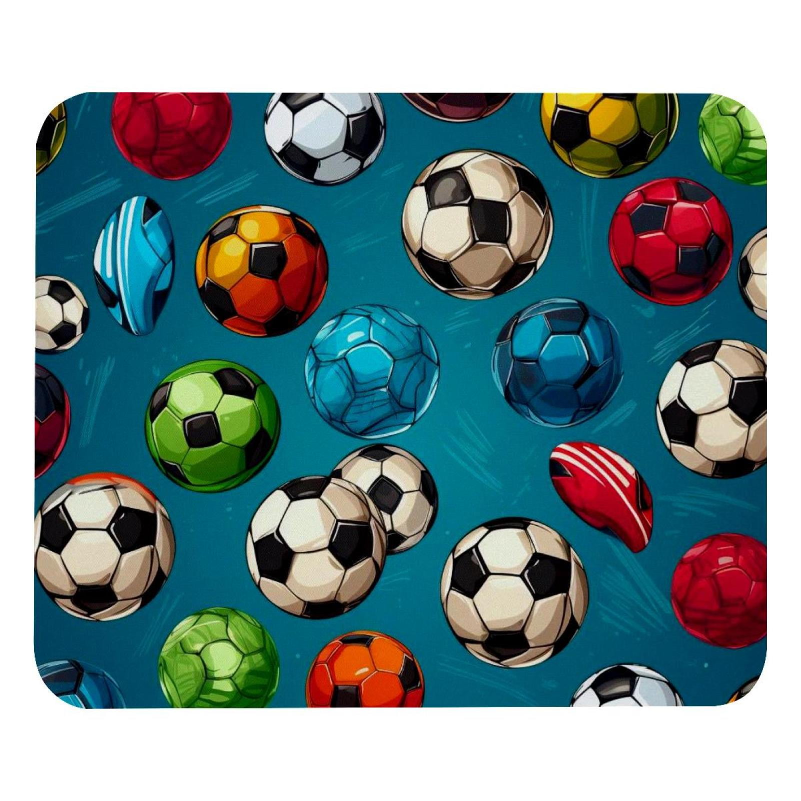 Football Soccer Mouse Pad for Wireless Mouse Home Office Desk Laptop ...