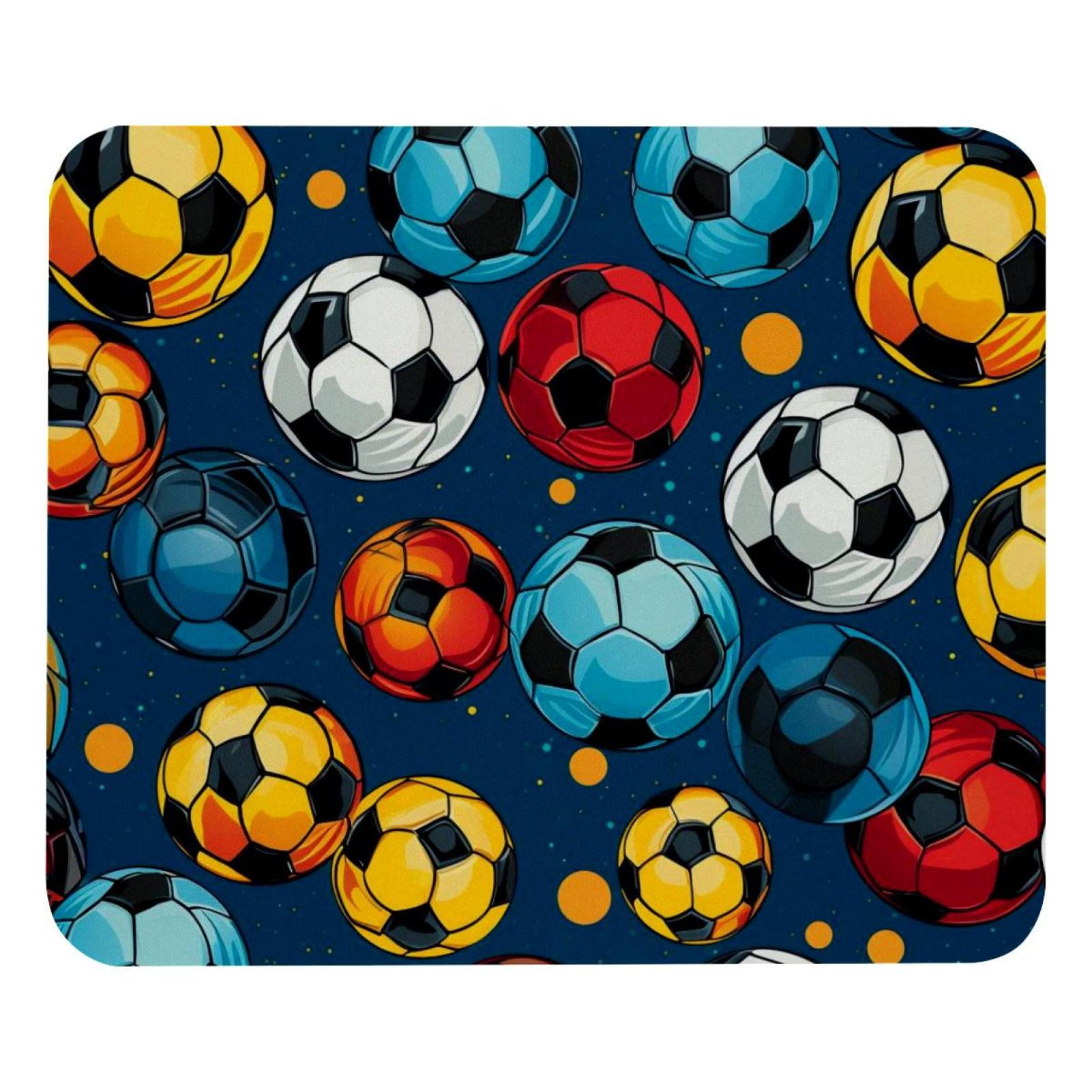 Football Soccer Mouse Pad for Wireless Mouse Home Office Desk Laptop ...