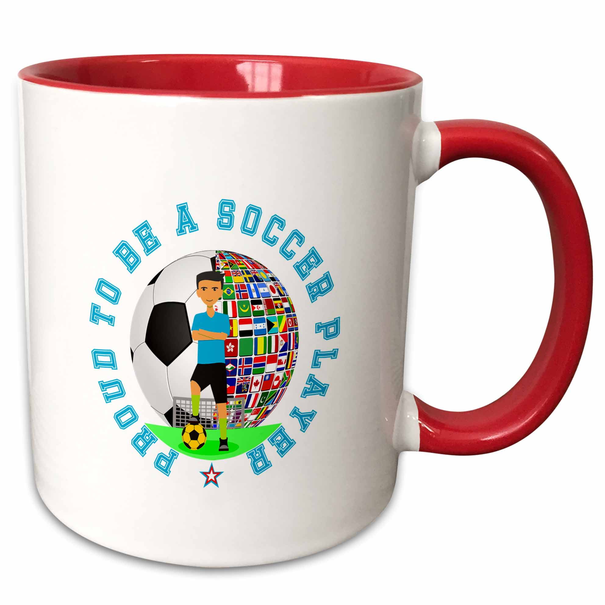 3drose, Football, Soccer - Player, Balls, Proud to Be a Soccer Player ...