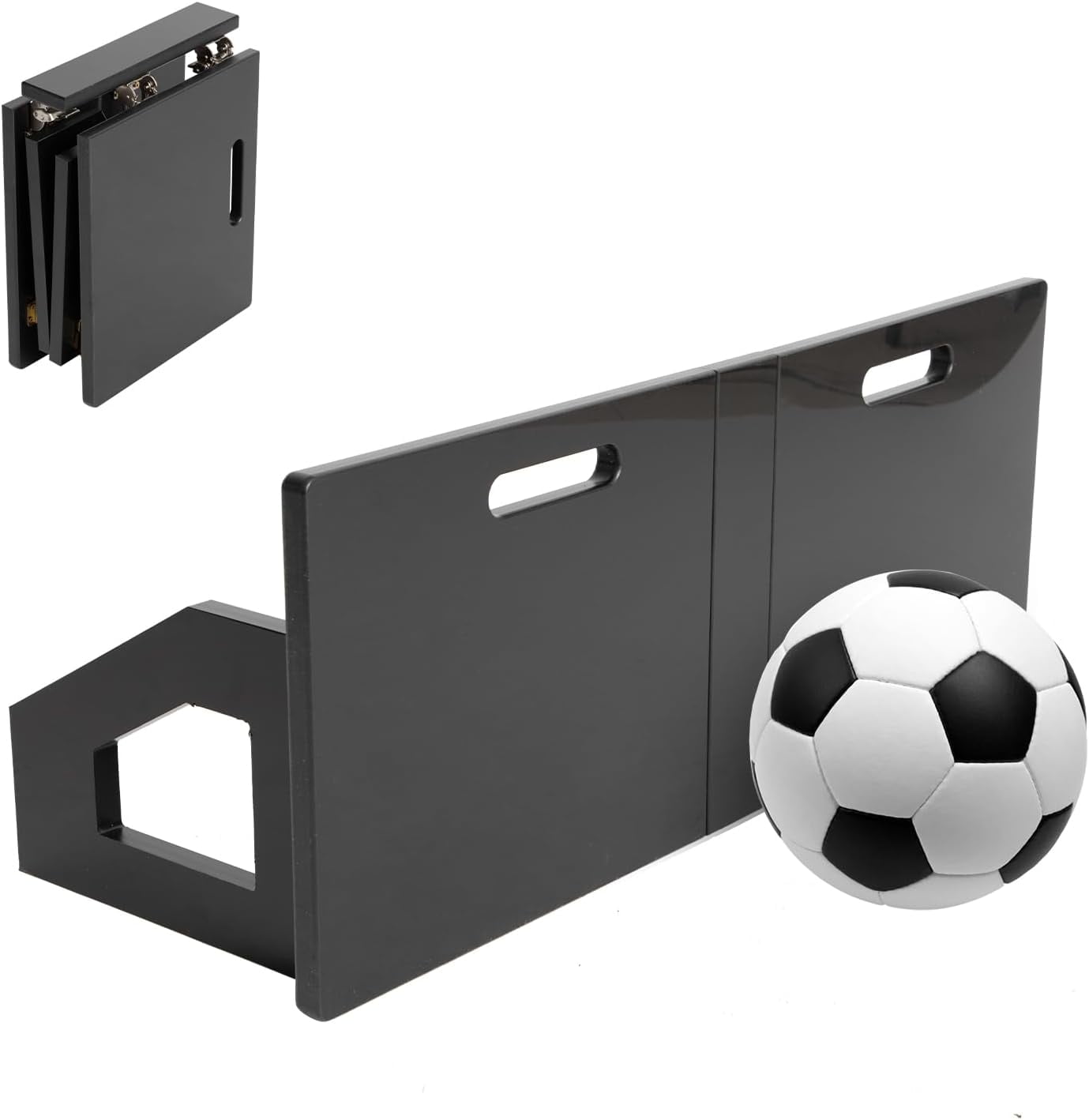 Football Soccer Rebounder Board Soccer Wall Foldable Rebound Board ...