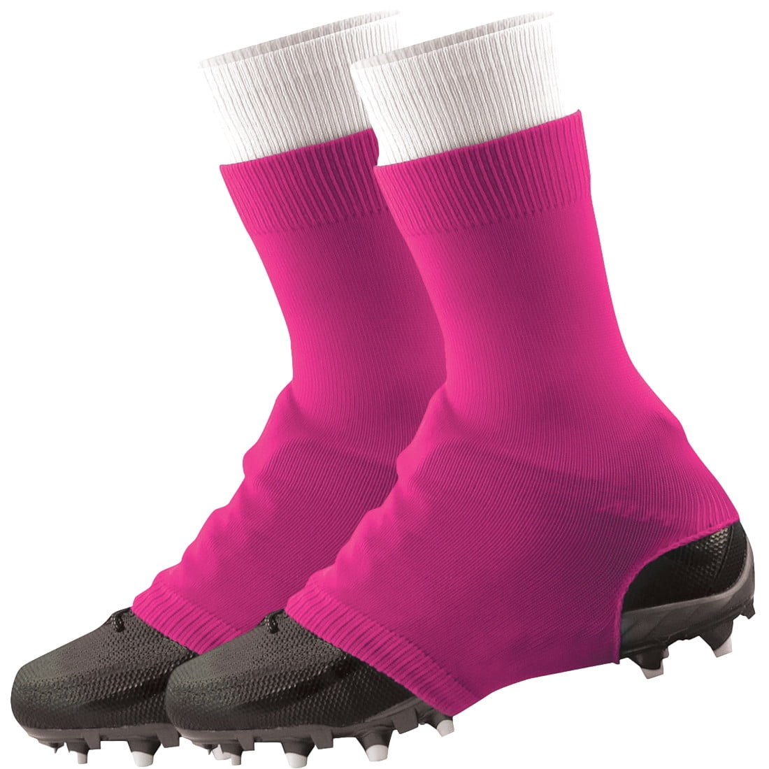 Football Spat Cleat Covers (Neon Pink, Medium) - Walmart.com