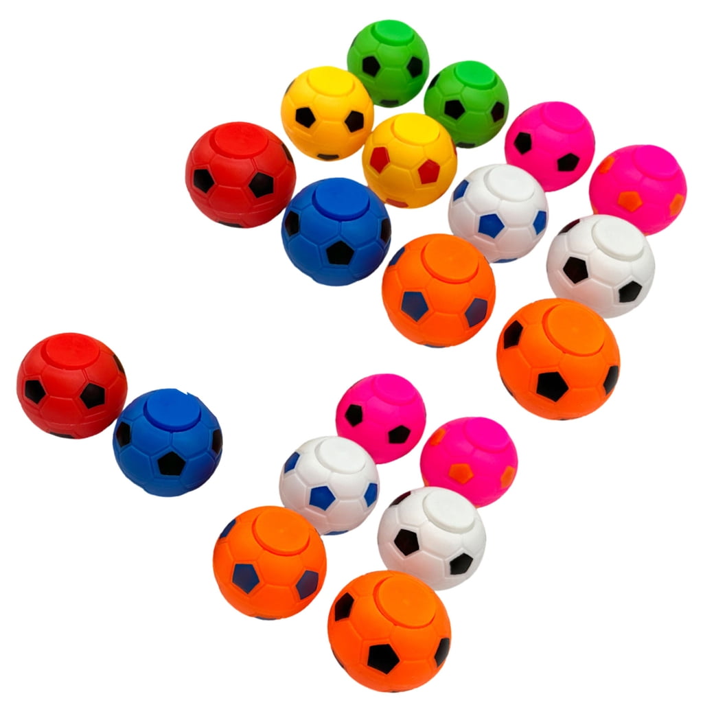 Football Spinning Top Rotating Gyroscope Speed Spinner Child Toy Set of ...