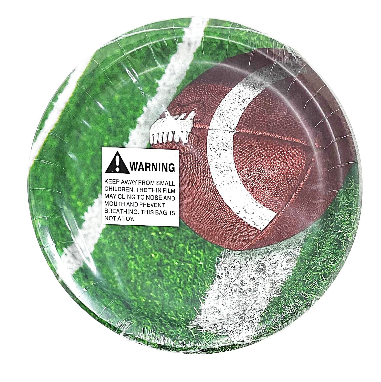 Football Sports Large 8-3/4" Party Plates - Pack of 8 - Walmart.com