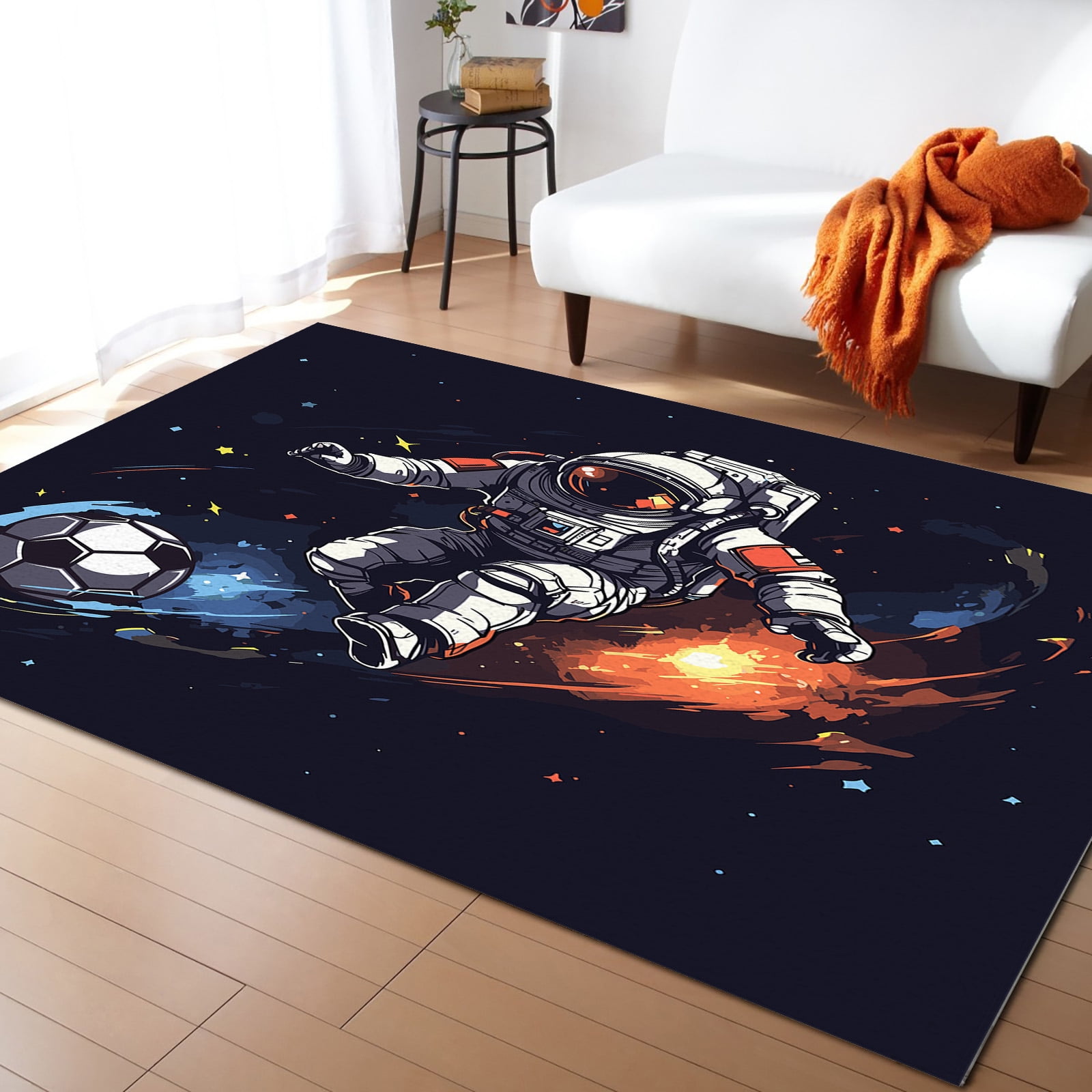 Football Stadium Team Uniform Strong Carpet Area Rug Children's Room ...