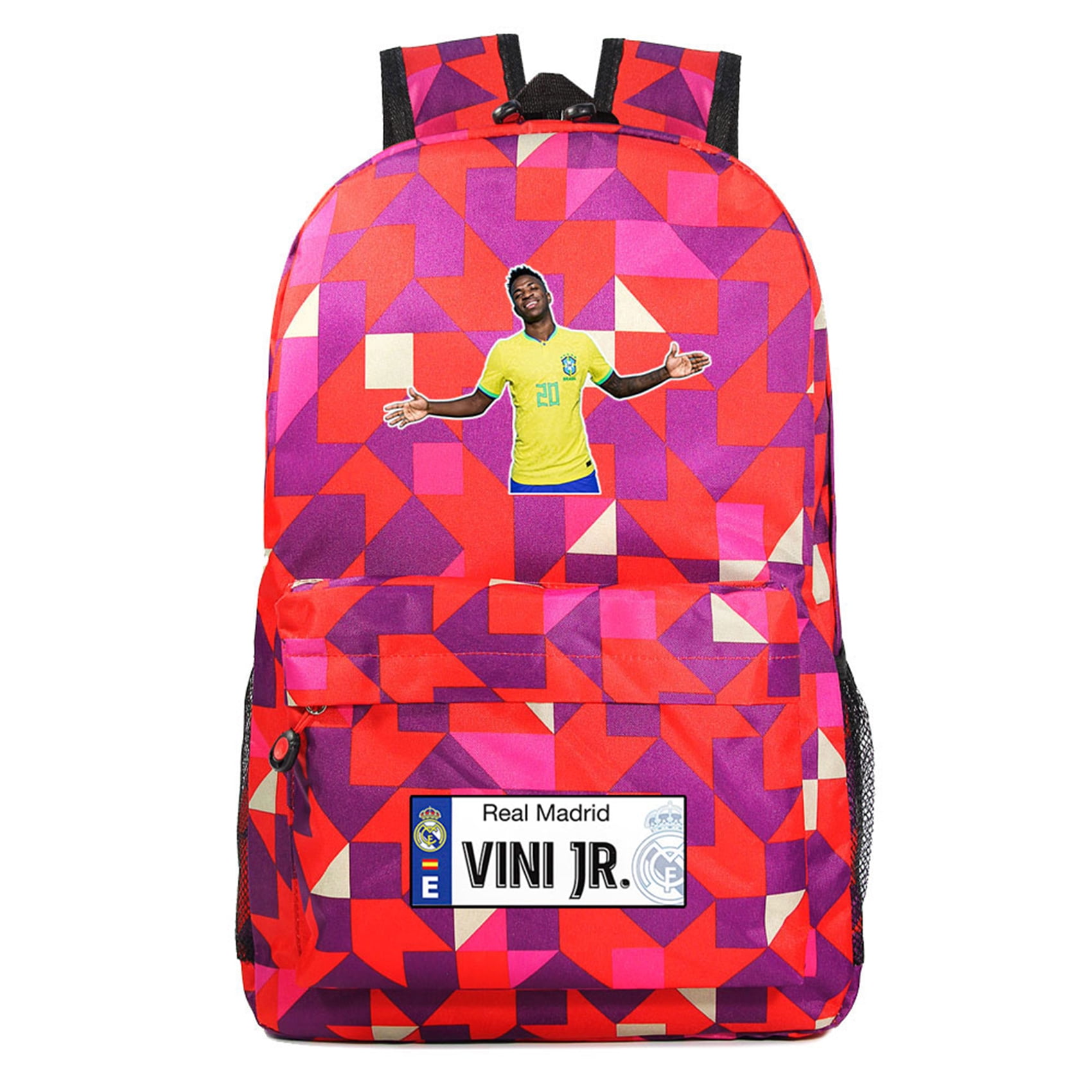 Football Star Classic Backpack Vinicius Junior Basic Rucksack for ...