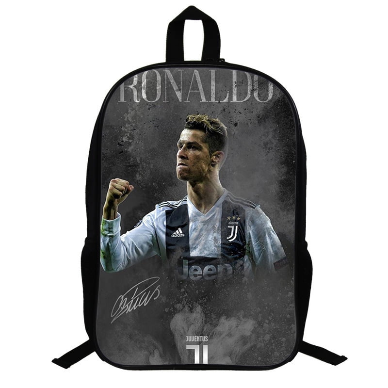 Football-Star Cristiano_Ronaldo Backpack 17 inch Travel Backpack Office ...