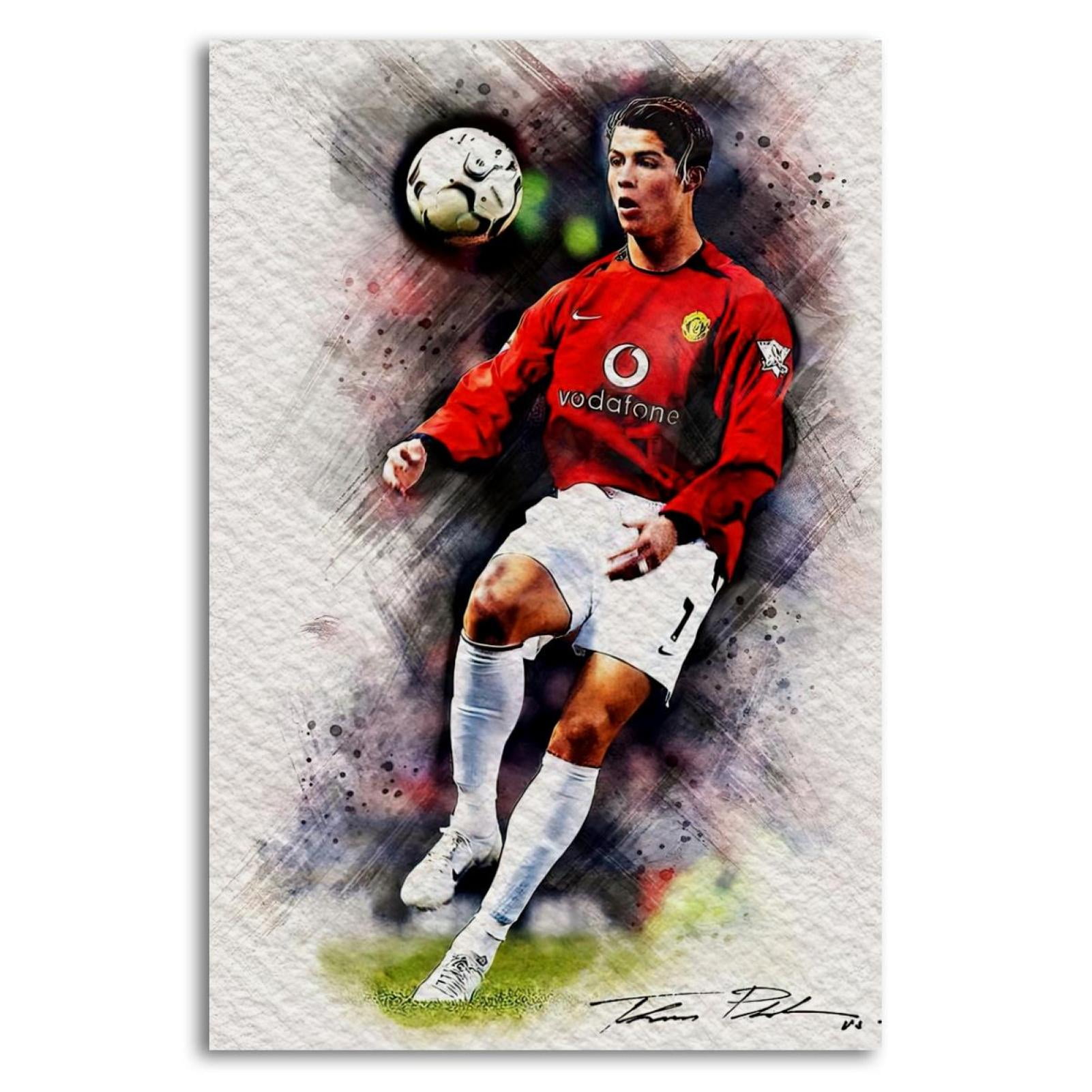 Football Star Cristiano Ronaldo Player CR7 Home Decor Posters Picture ...