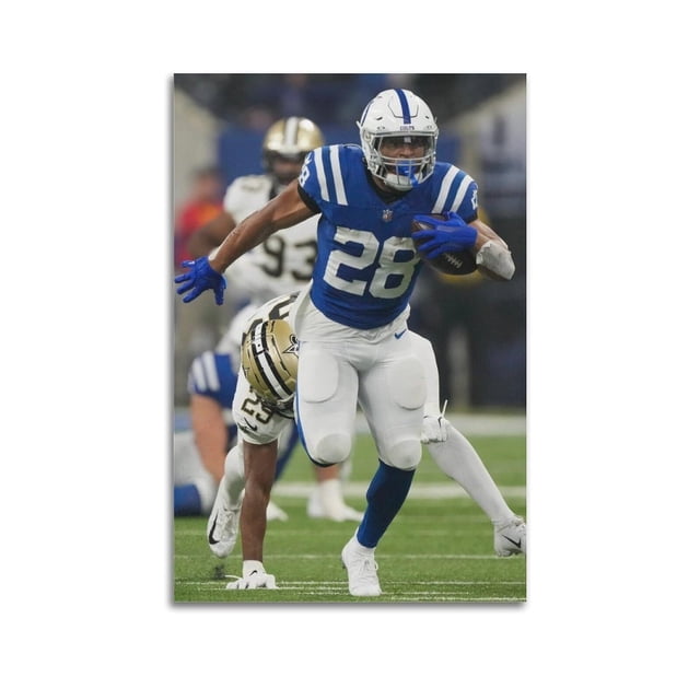 Football Star Jonathan Taylor Poster Poster Album Cover Posters for ...