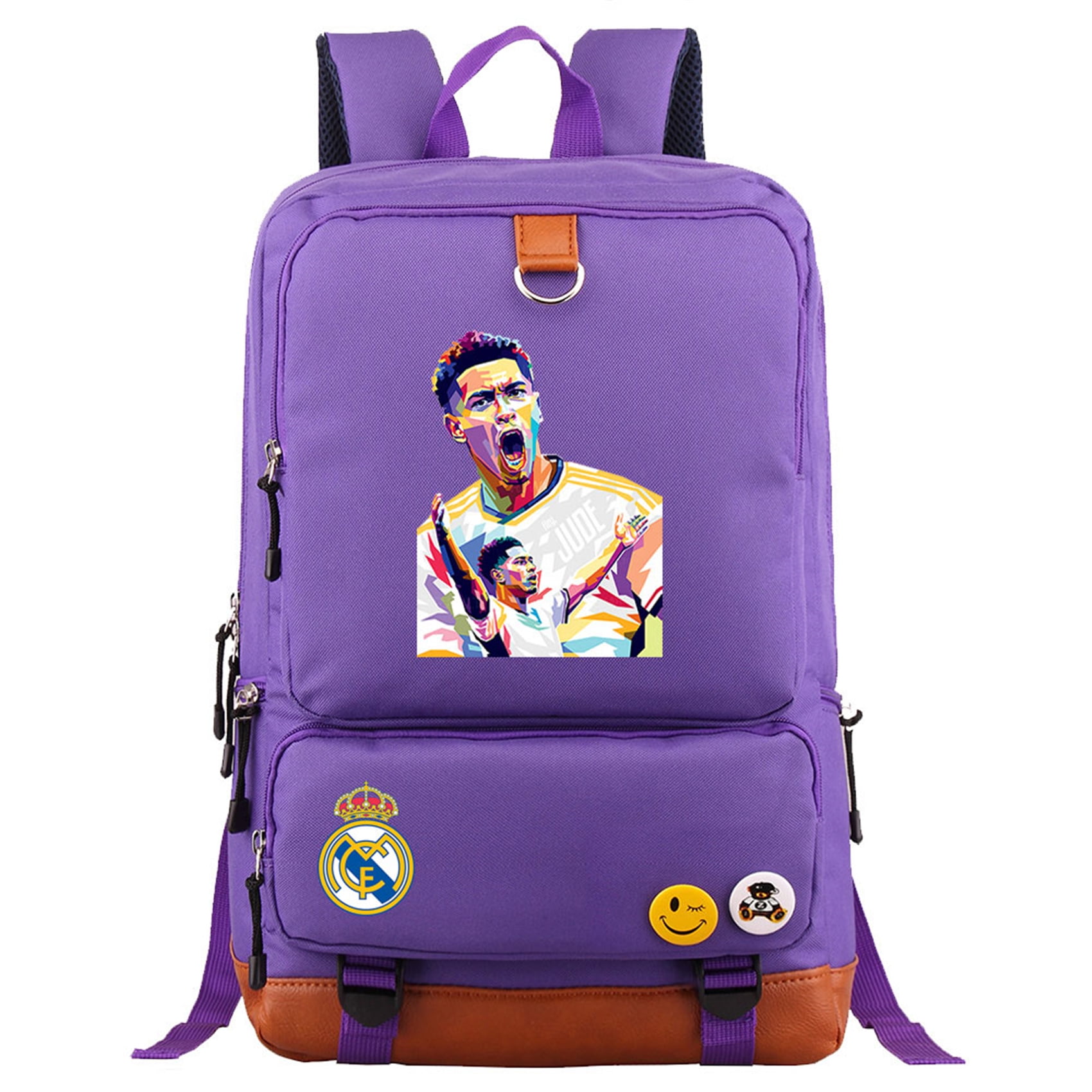 Football Star Jude Bellingham Backpack Youth Teens Lightweight Sport ...